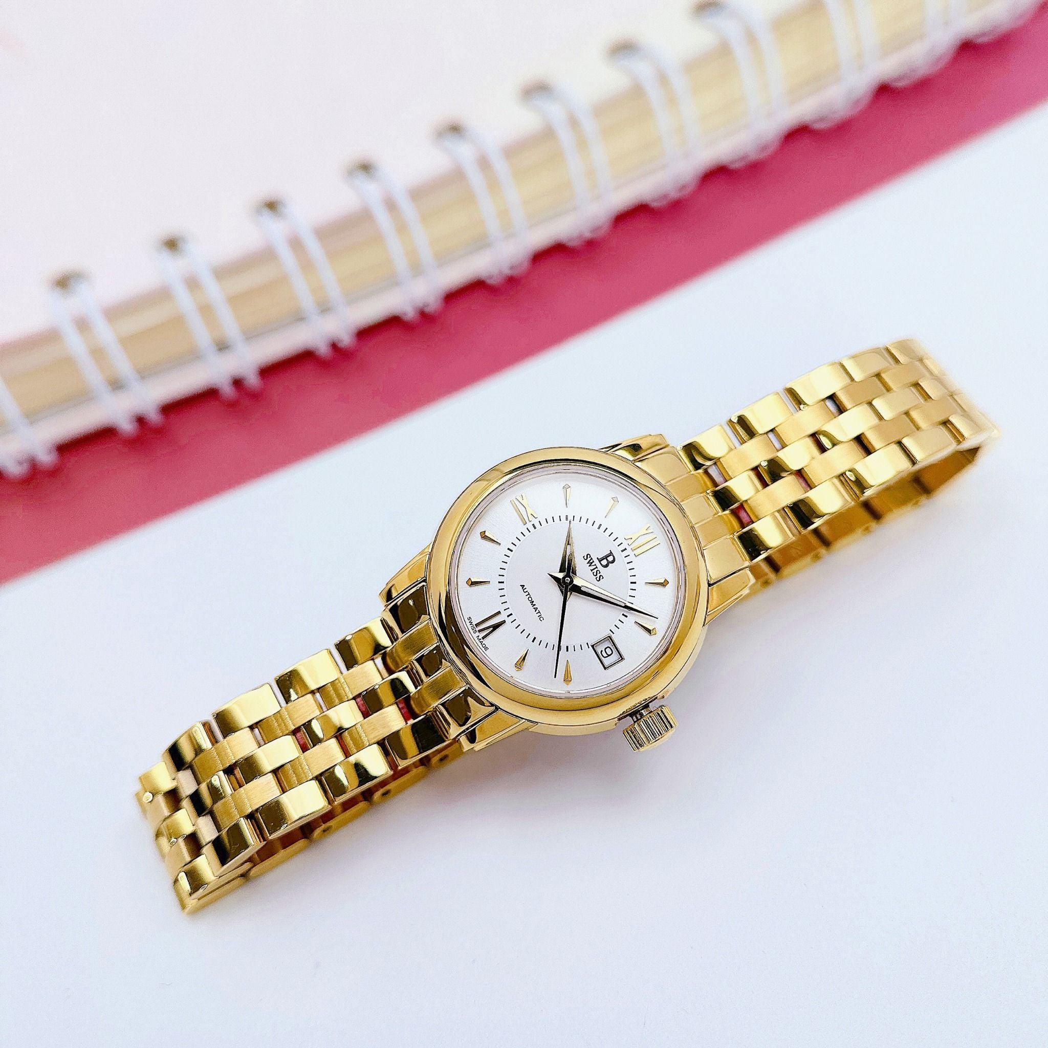 B SWISS 00.50206.10.15.21 Automatic 28mm - Đồng Hồ Nữ - Chính Hãng ...