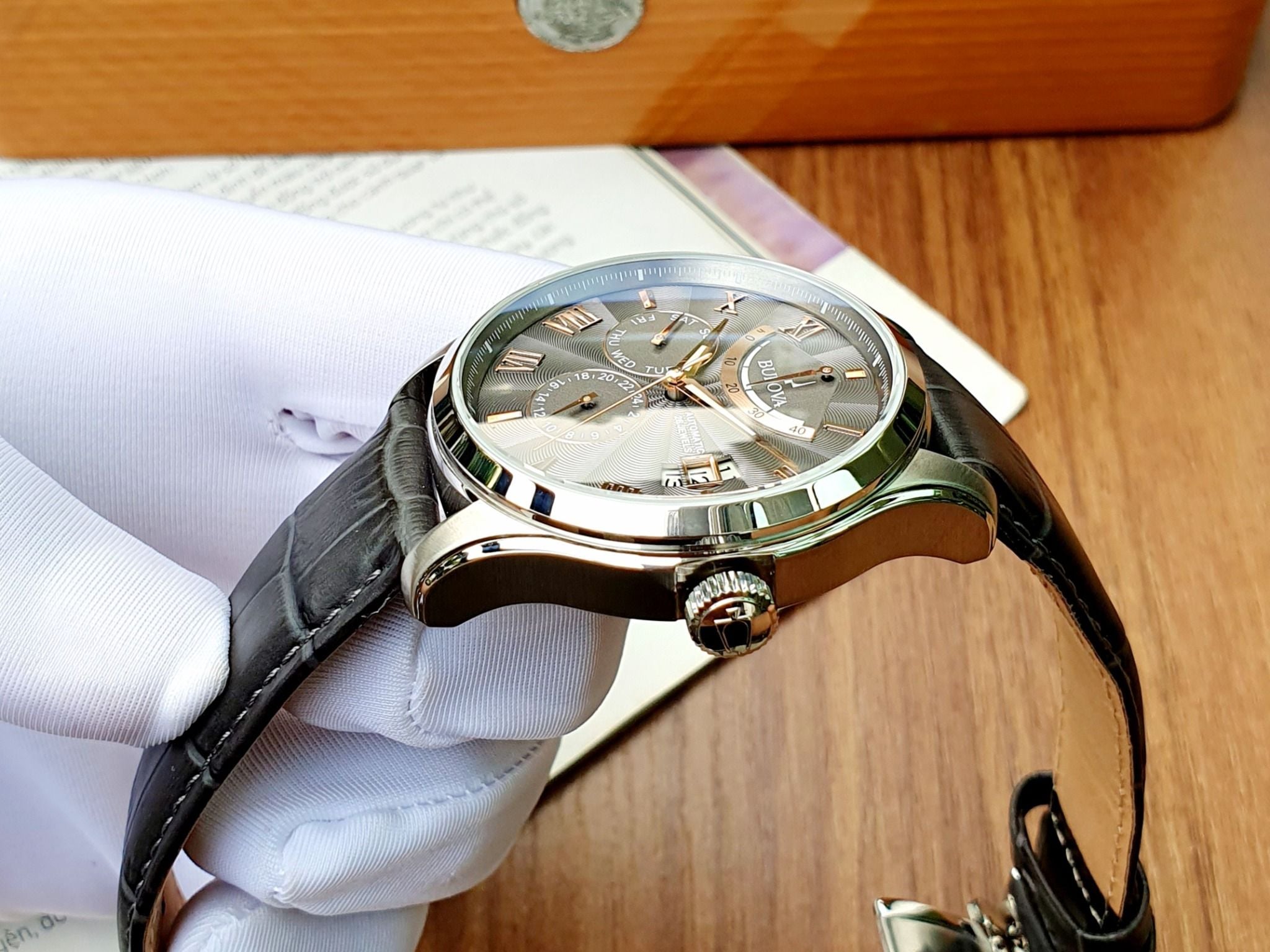 Bulova Automatic 96C143 Classic Wilton - Đồng Hồ Nam – PhongWatch