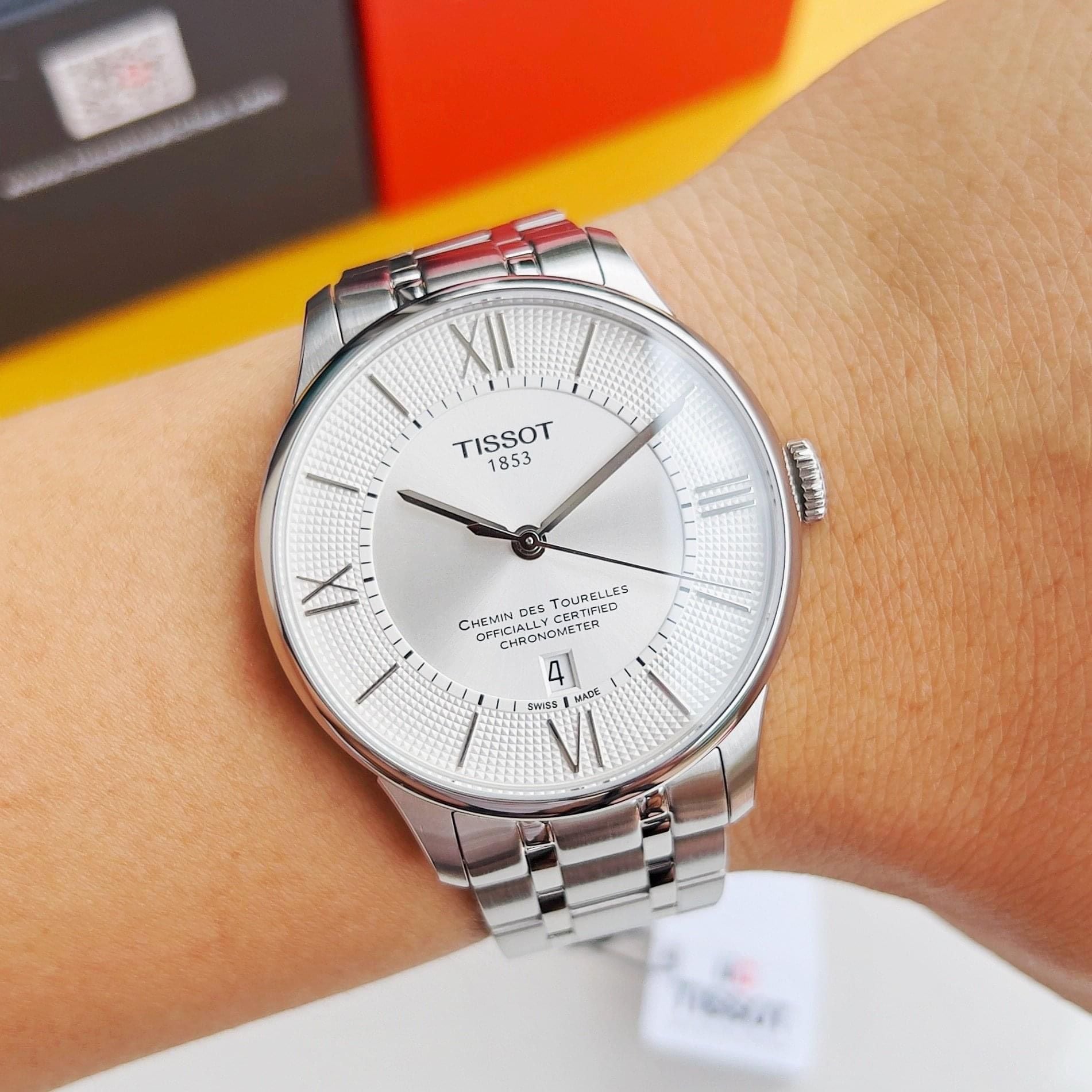 Tissot Automatic Chemin Des Tourelles Chronomerter T099.408.11.038.00 ...