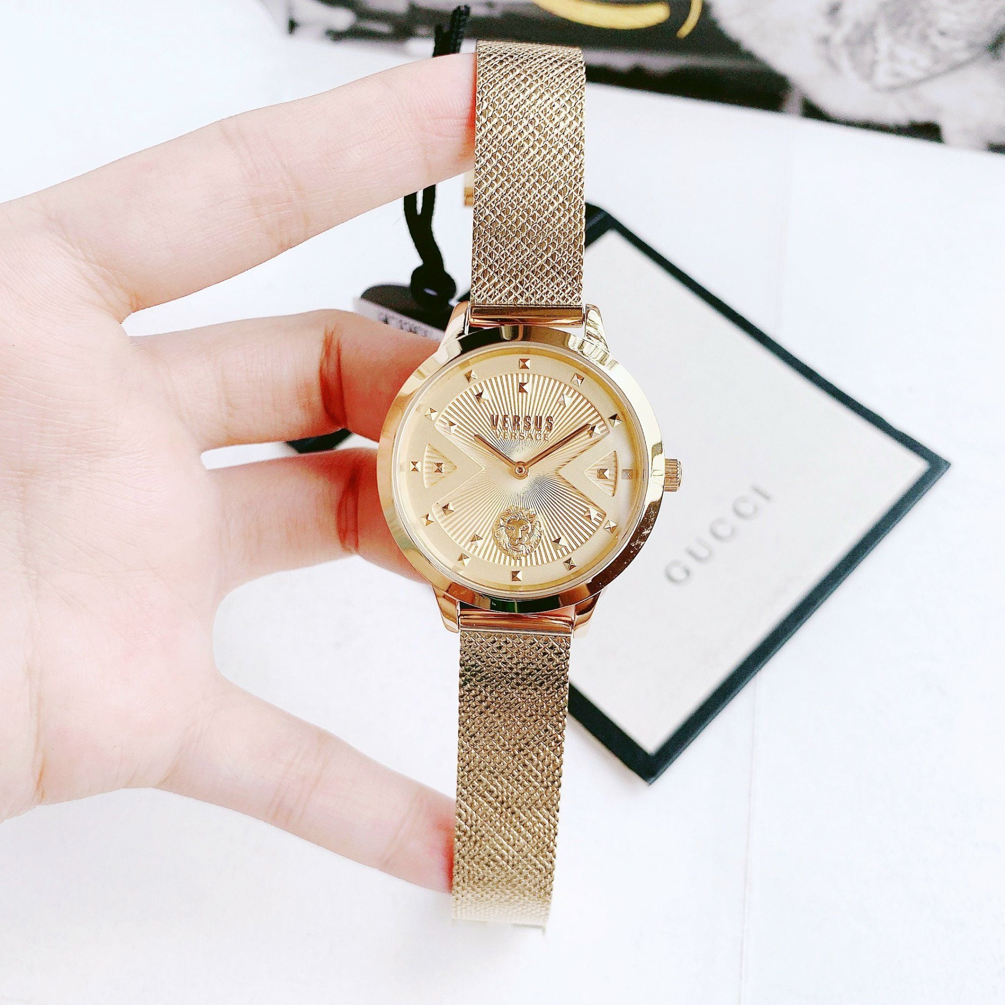 Versus By Versace Gold 34 mm Palos Verdes VSPZK0521 - Đồng Hồ Nữ – PhongWatch