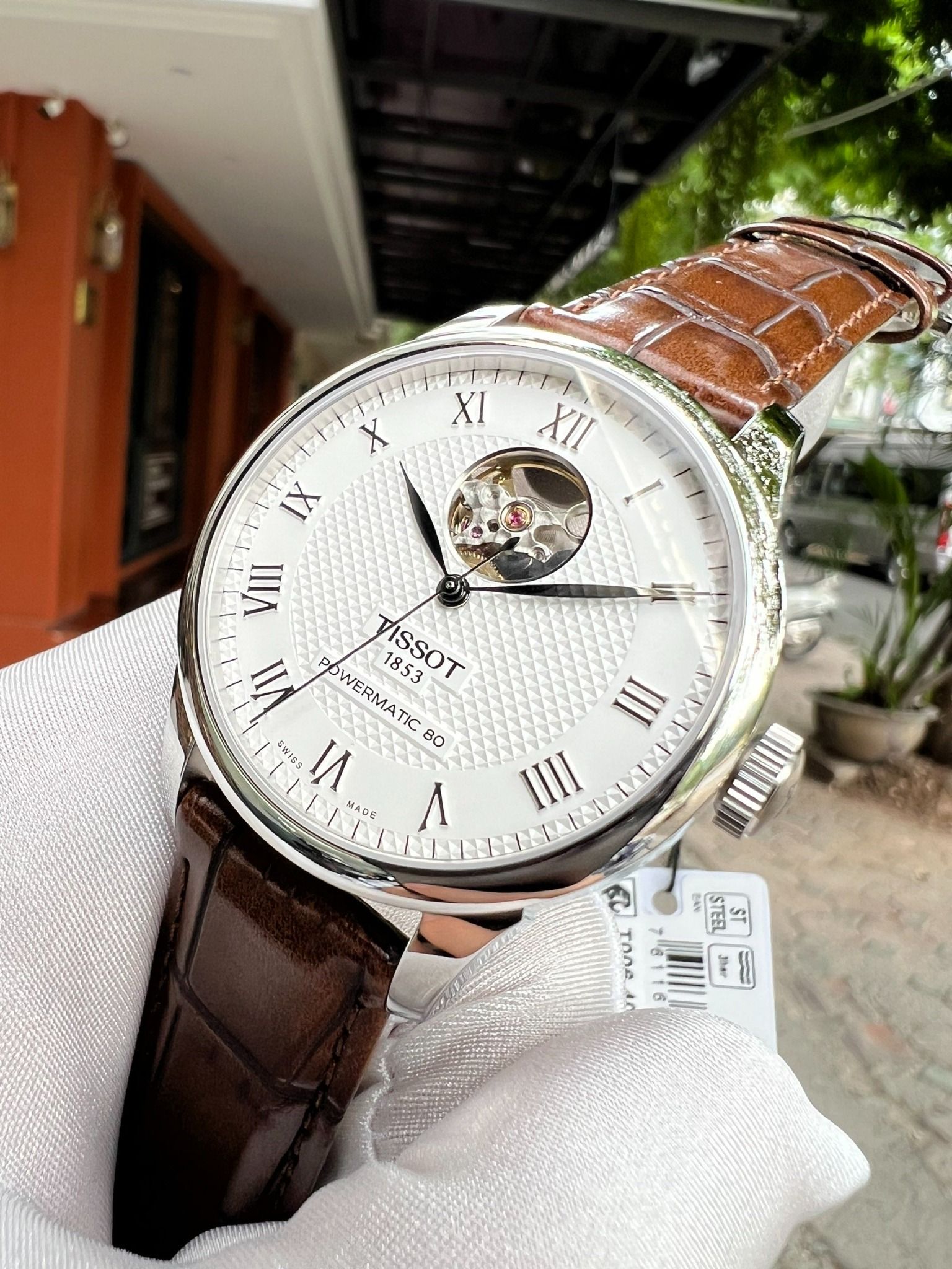 Đồng Hồ Tissot Le Locle Powermatic 80 OpenHeart T006.407.16.033.01 – PhongWatch