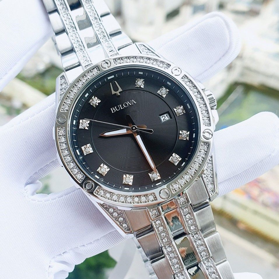 Bulova Bracelet Crystal 96K105 - Đồng Hồ Nam – PhongWatch