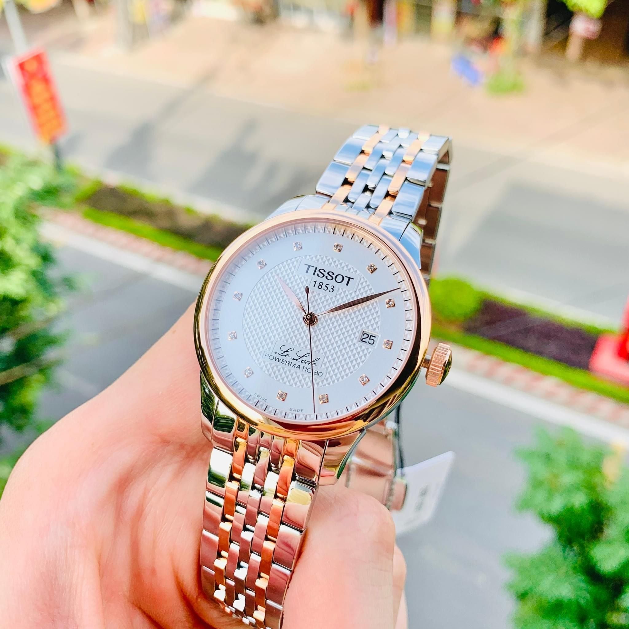 Tis.sot Le Locle Diamond DemiRose - T006.407.22.036.01 ( T006407220360 ...