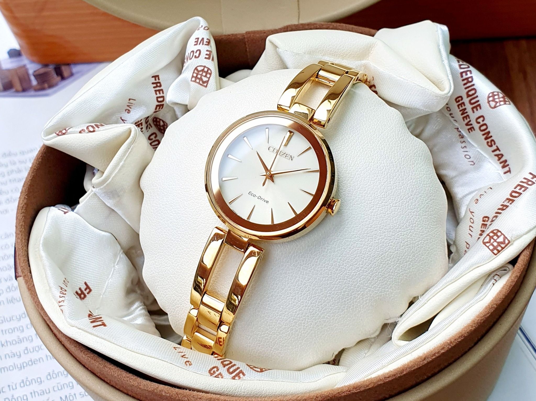 Citizen Axiom Eco-Drive EM0638-50P ( NỮ ) - Chính Hãng Giá Tốt – PhongWatch
