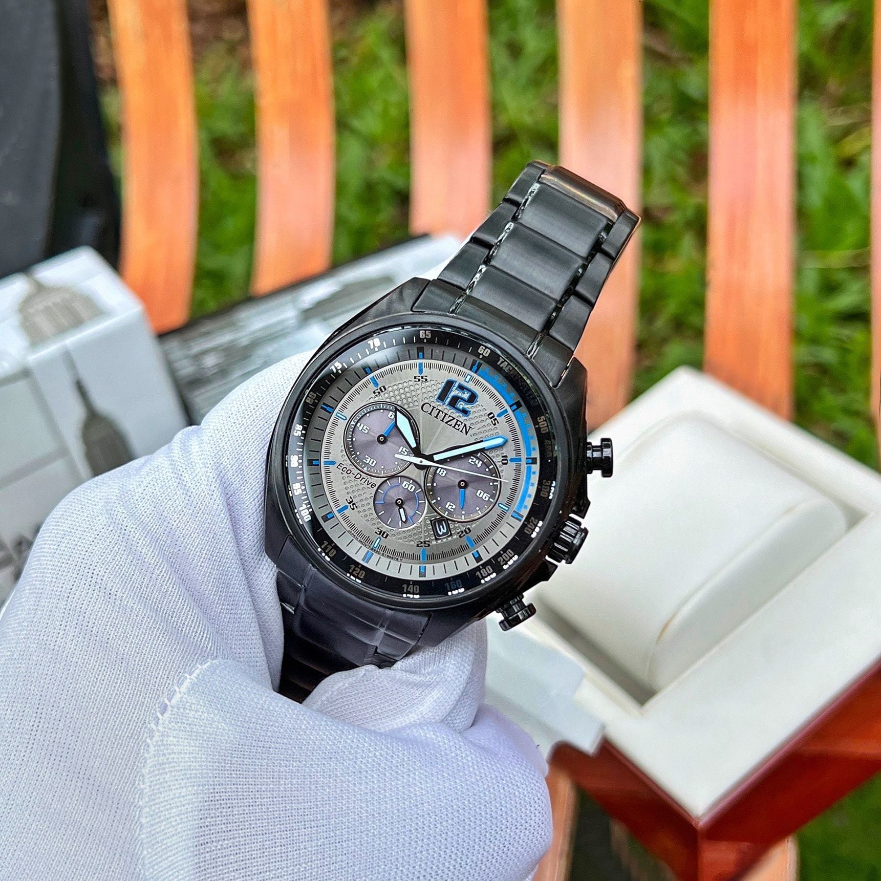 Citizen Eco-Drive CA4197-55H PCAT Atomic Chronograph - Đồng Hồ Nam ...