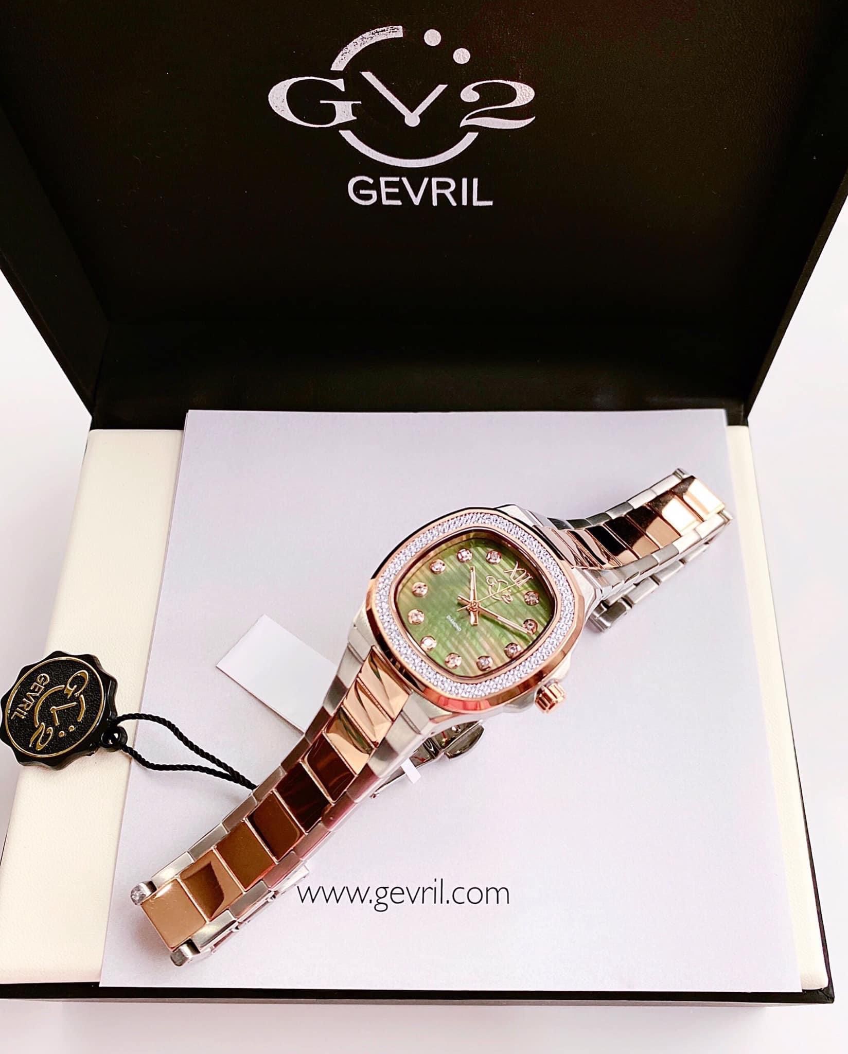 GV2 BY GEVRIL 18207B Women's Potente Lady Swiss Diamond Watch - Đồng ...