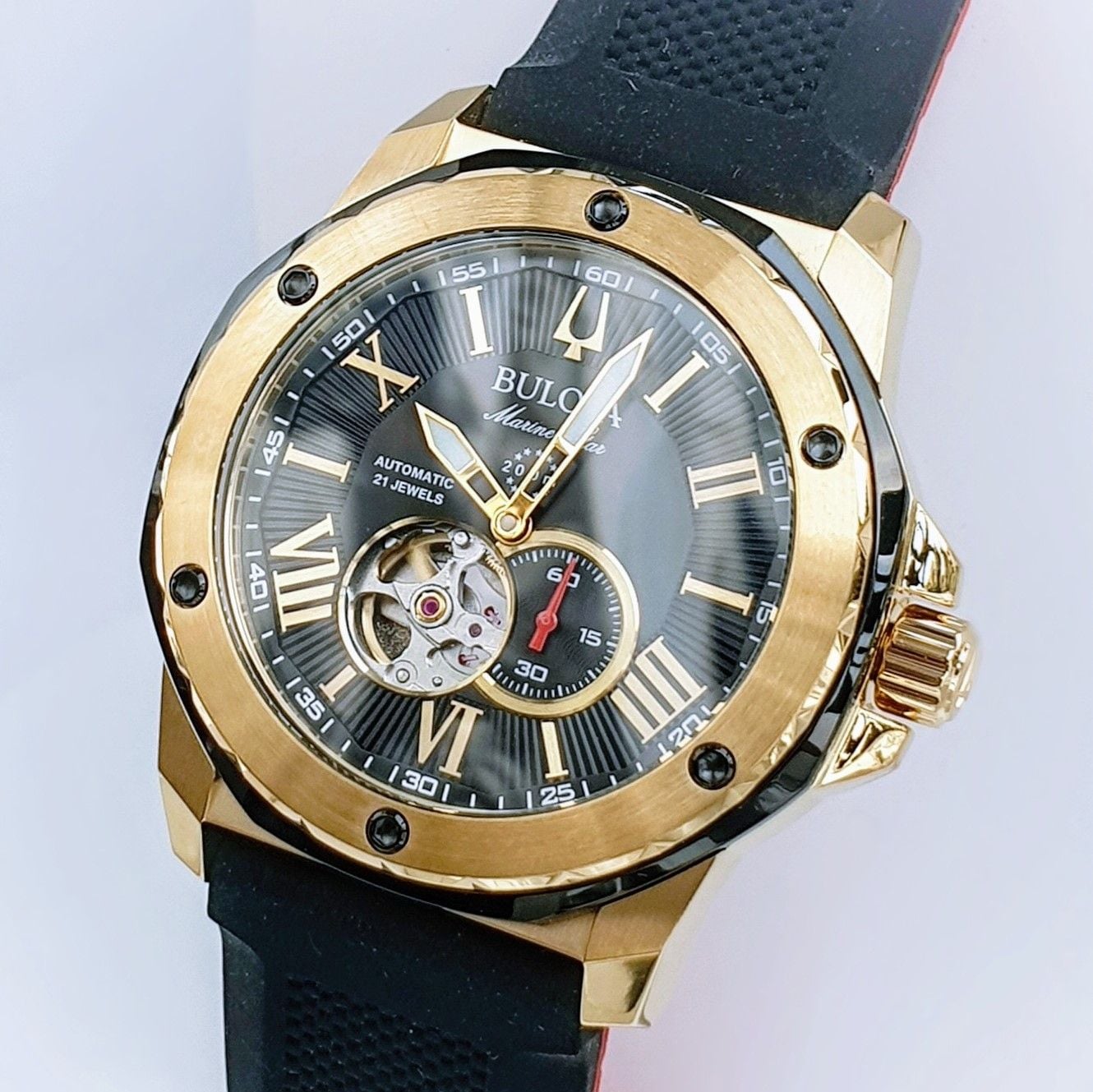 Bulova Marine Star Automatic 98A272 - Đồng Hồ Nam – PhongWatch