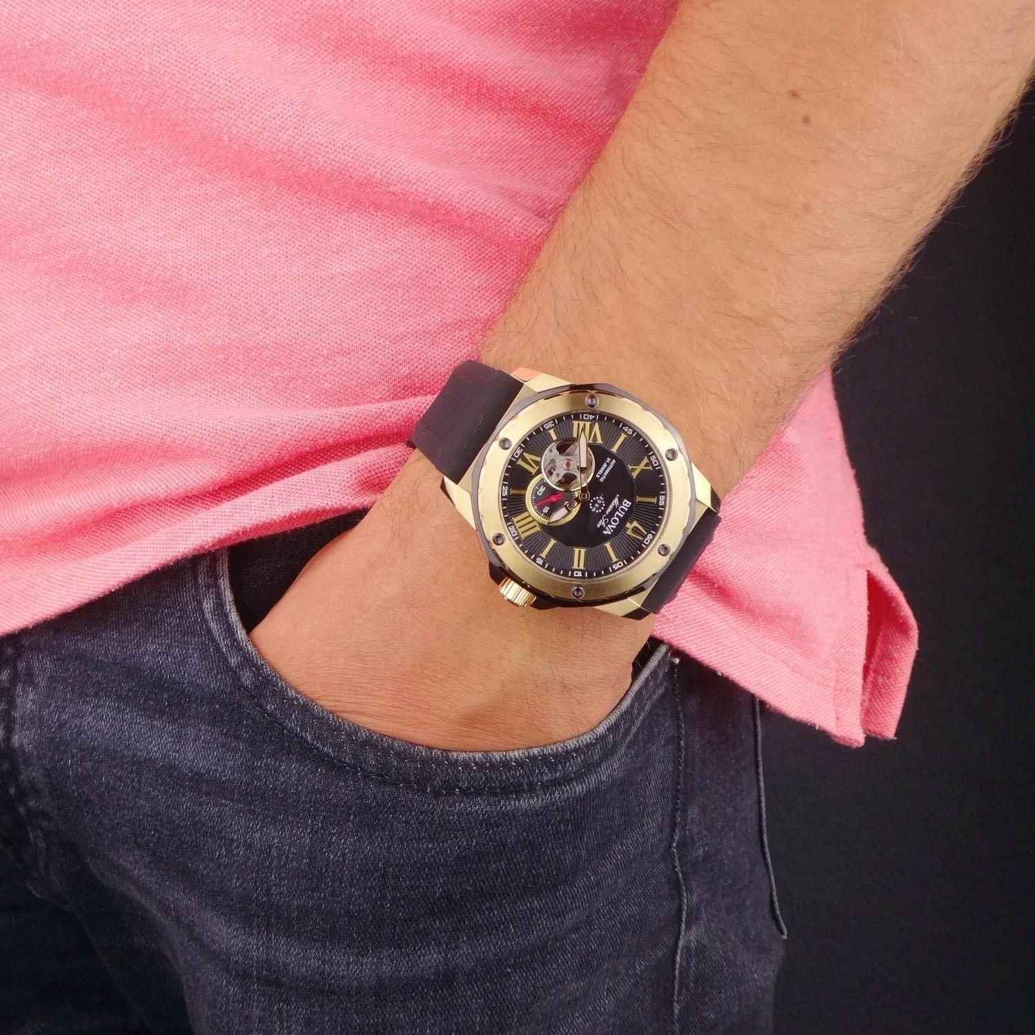 Bulova Marine Star Automatic 98A272 - Đồng Hồ Nam – PhongWatch