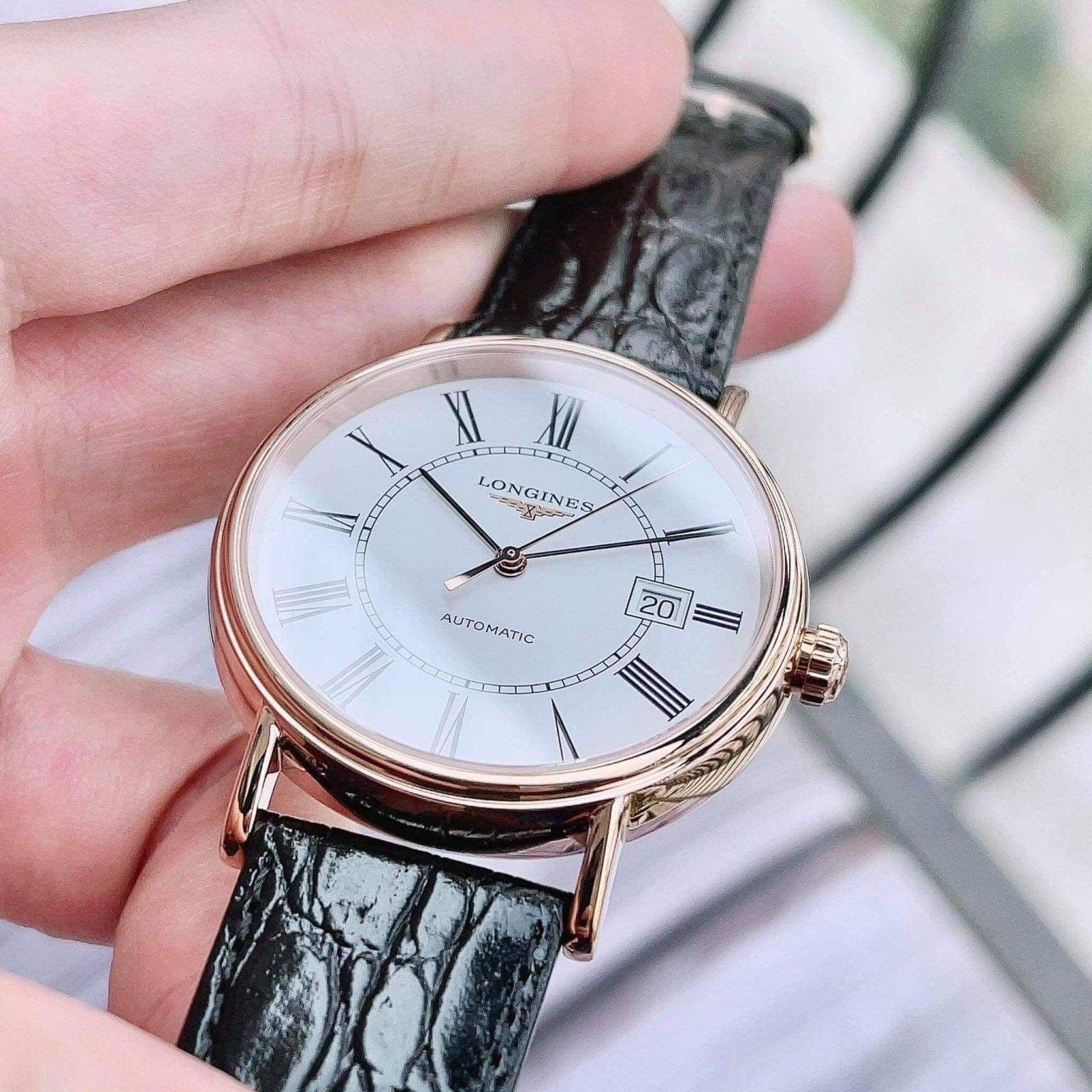 Longines Presence Classic Automatic L4.922.1.11.2 - Đồng Hồ Nam ...
