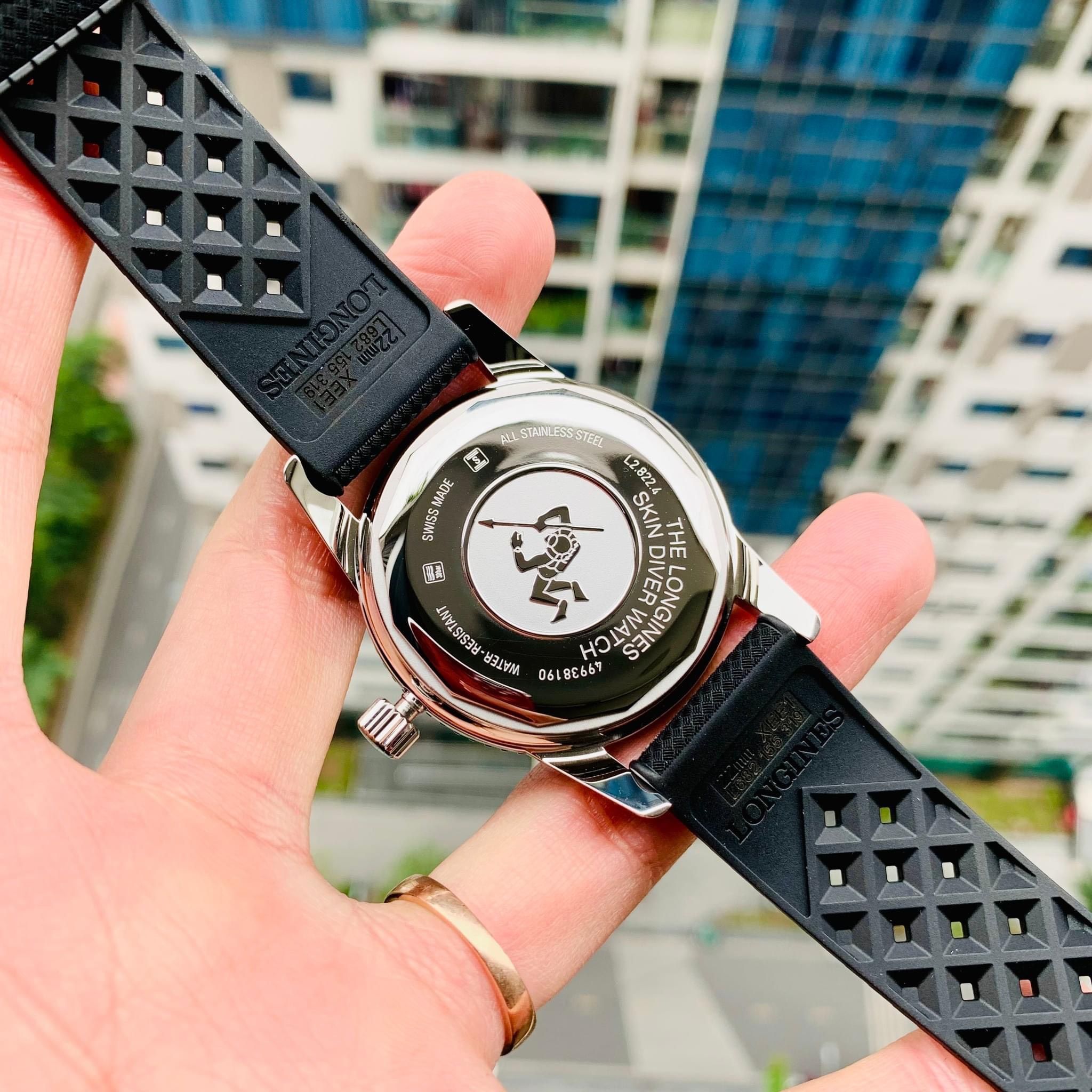 Longines Heritage Skin Diver 42mm L2.822.4.56.9 ( L28224569 ) – PhongWatch