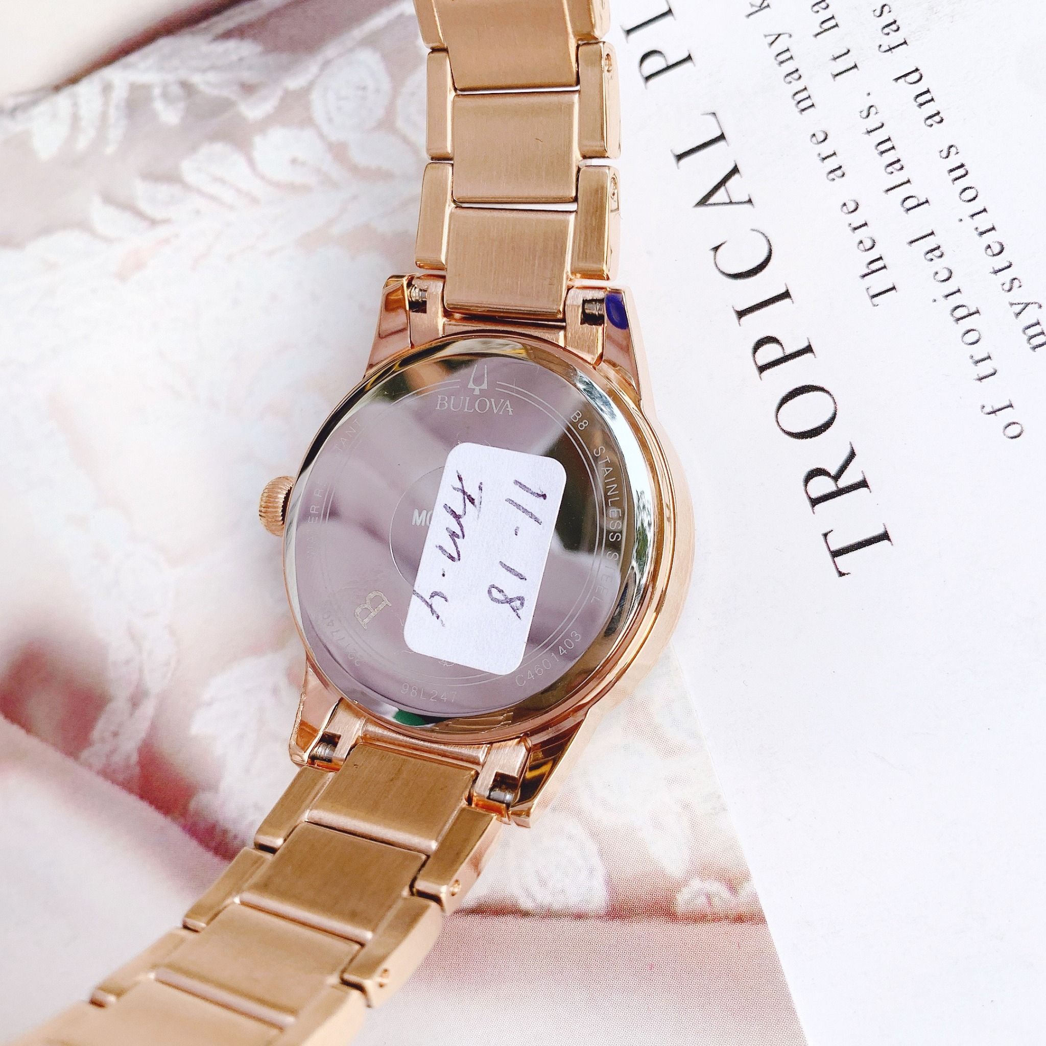 Bulova Quartz 98L247 - Đồng Hồ Nữ – PhongWatch