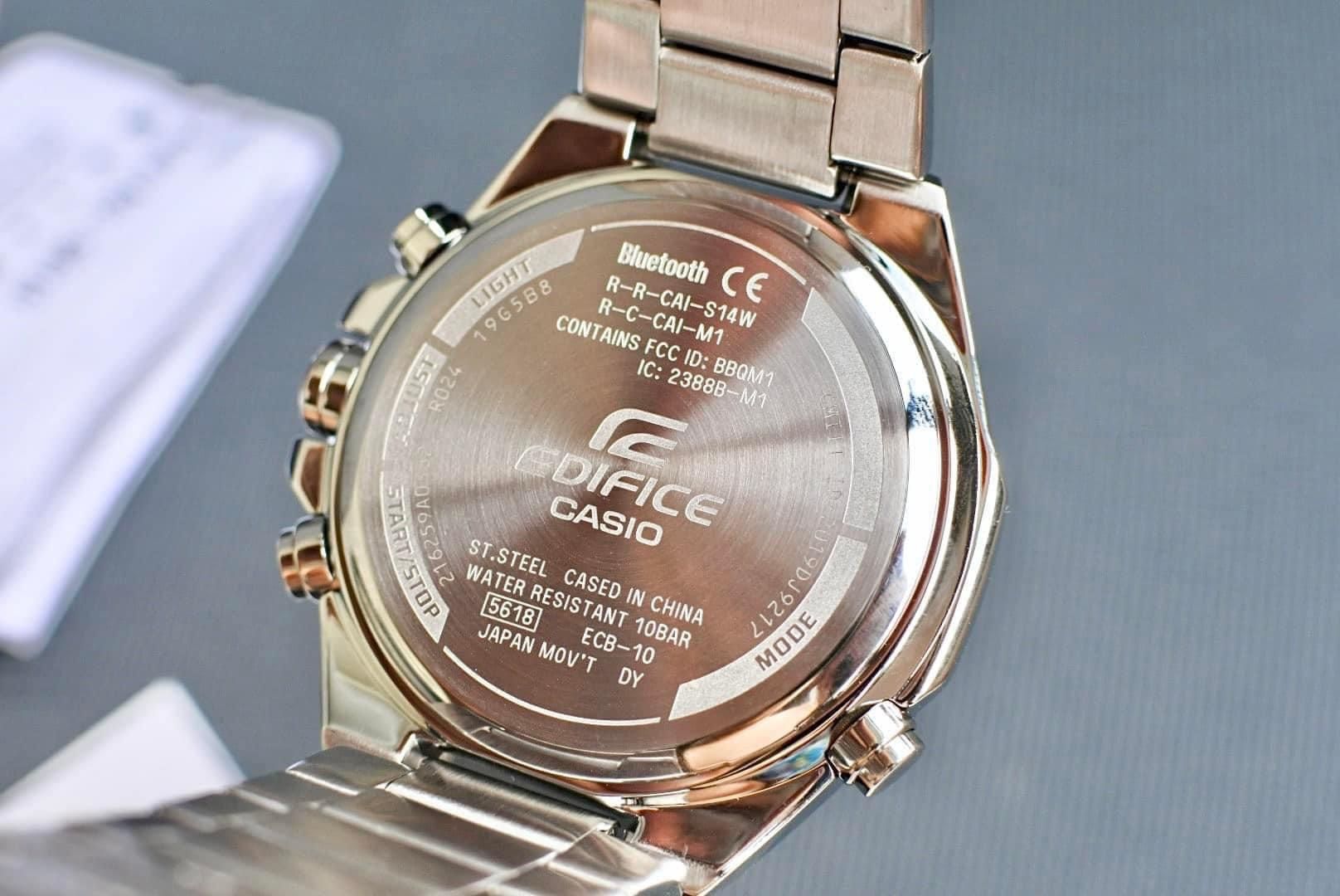 Casio Edifice Bluetooth ECB-10DB-1B - Đồng Hồ Nam - Chính Hãng Giá Tốt – PhongWatch