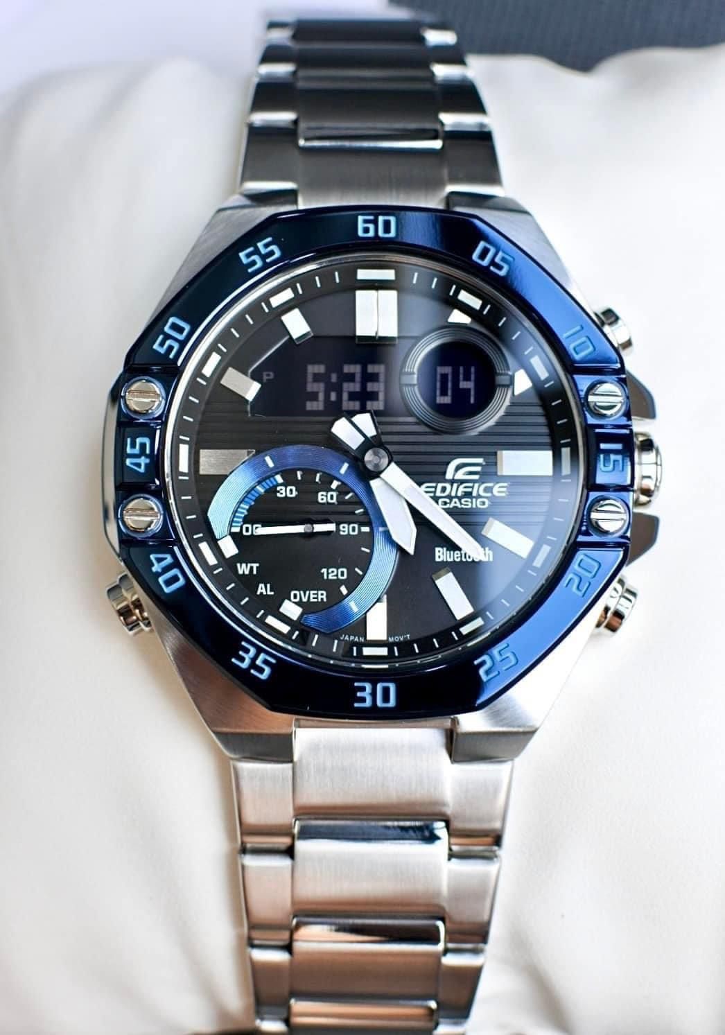 Casio Edifice Bluetooth ECB-10DB-1B - Đồng Hồ Nam - Chính Hãng Giá Tốt – PhongWatch