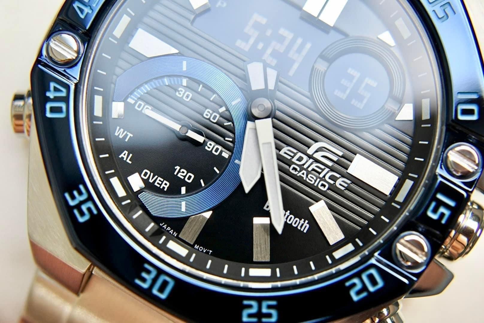 Casio Edifice Bluetooth ECB-10DB-1B - Đồng Hồ Nam - Chính Hãng Giá Tốt – PhongWatch