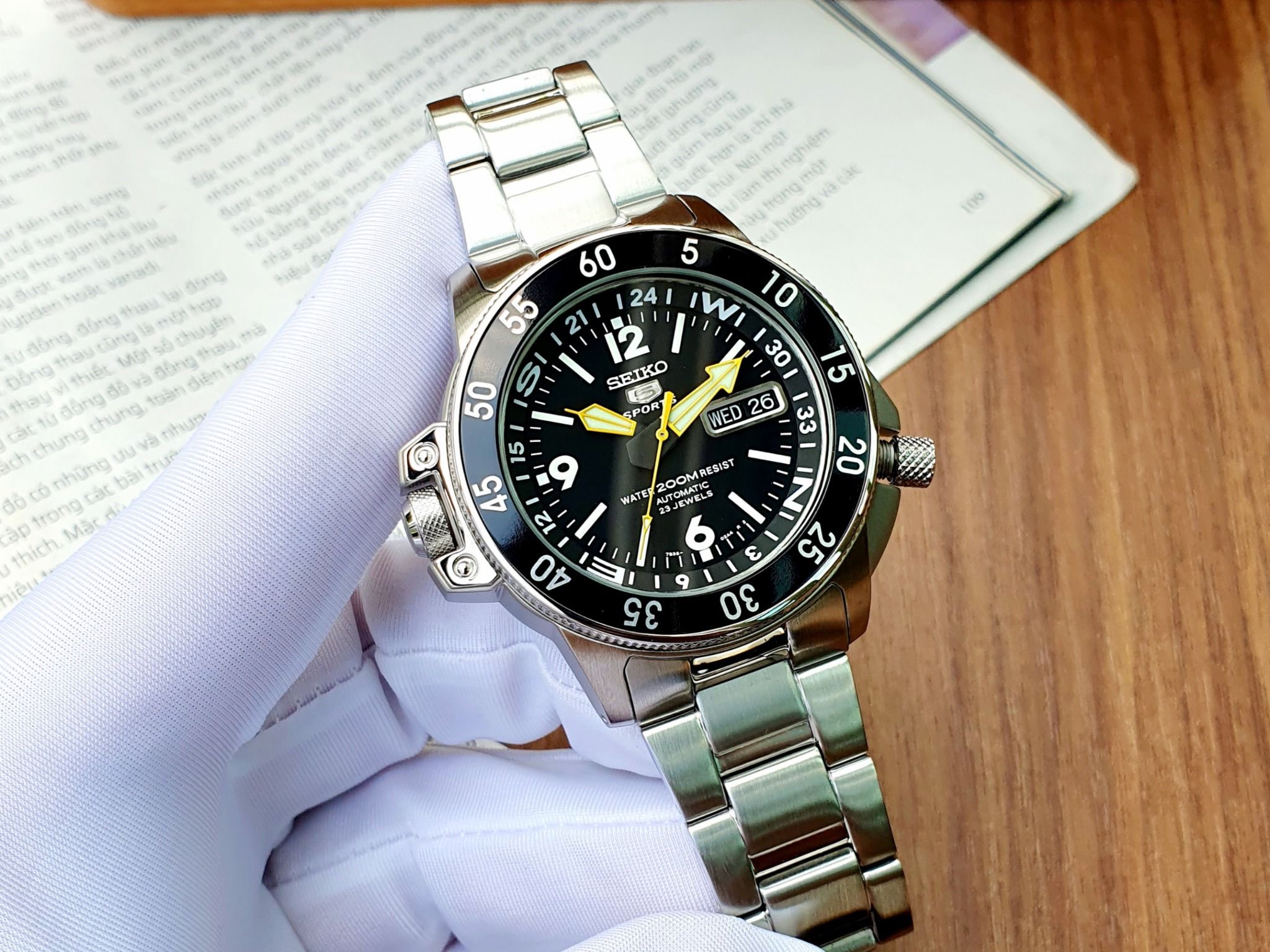 Seiko Driver Map SKZ211K1 ( SKZ211 ) - Đồng Hồ Nam – PhongWatch