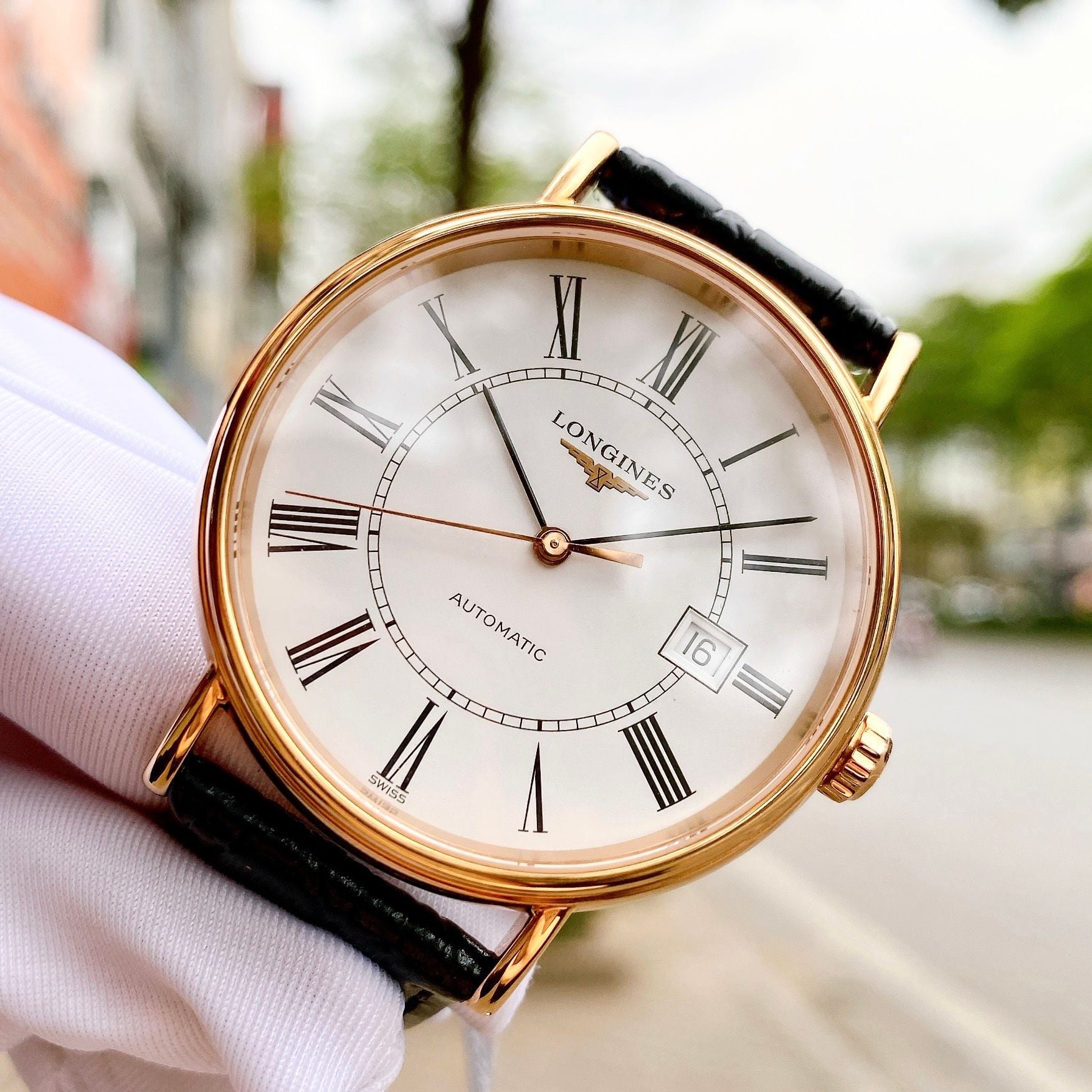 Longines Presence Classic Automatic L4.922.1.11.2 - Đồng Hồ Nam ...