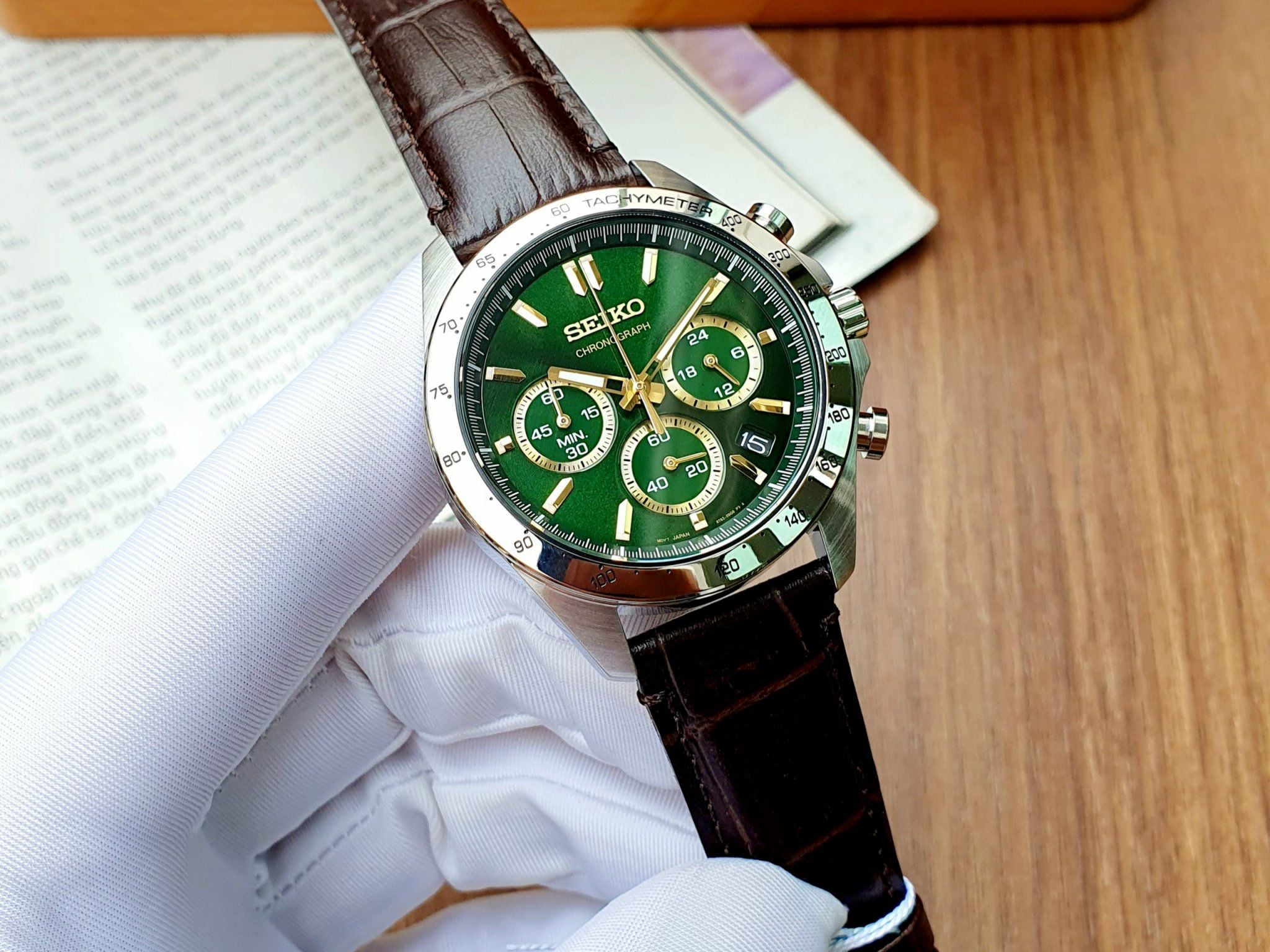 Seiko Spirit Chronograph SBTR017 - Đồng Hồ Nam – PhongWatch