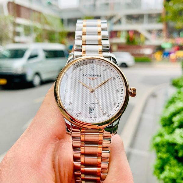 Longines Master Collection Diamond 18K RoseGold - L2.628.5.97.7 ( L262 ...