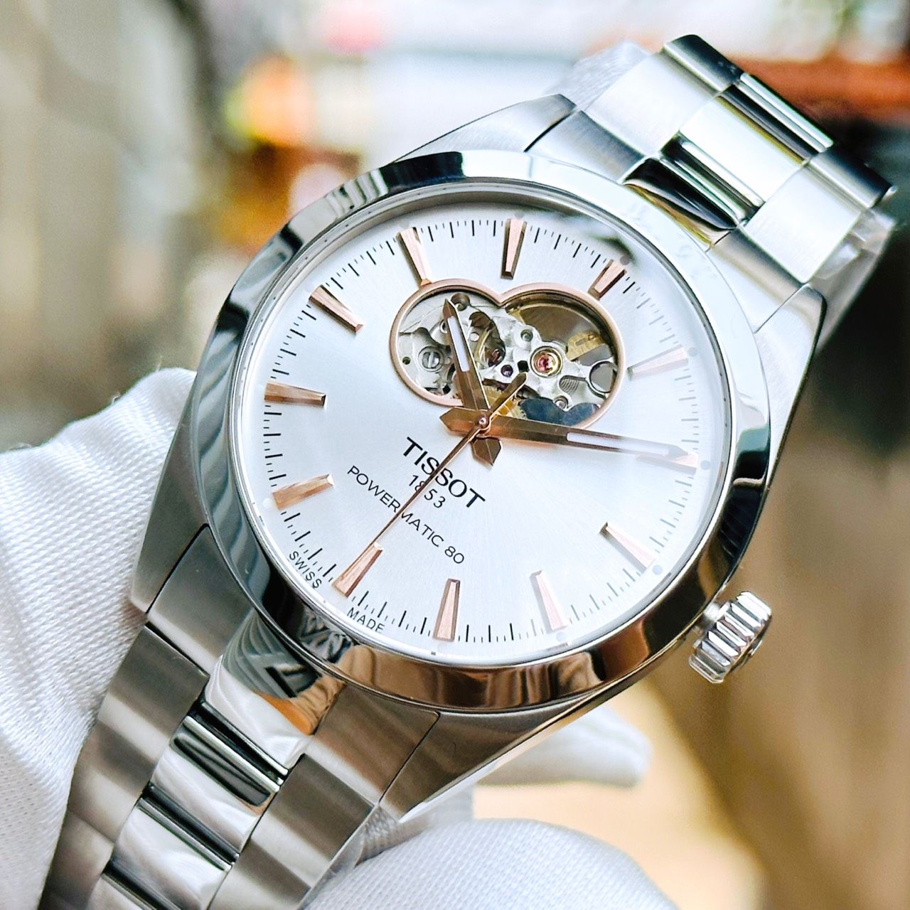 Tissot Gentleman Powermatic 80h Open Heart T127.407.11.031.01 ( T12740 – PhongWatch