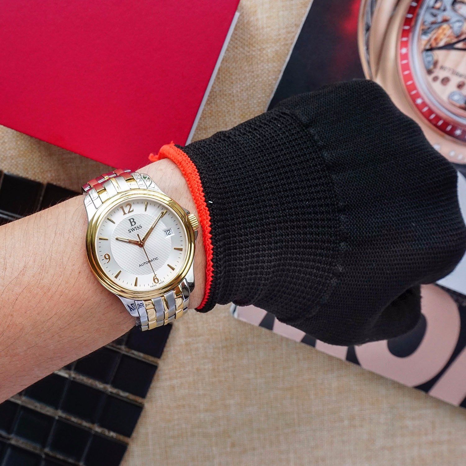 B Swiss by Bucherer Prestige Automatic 00.50501.34.16.21 0050501341621 ...