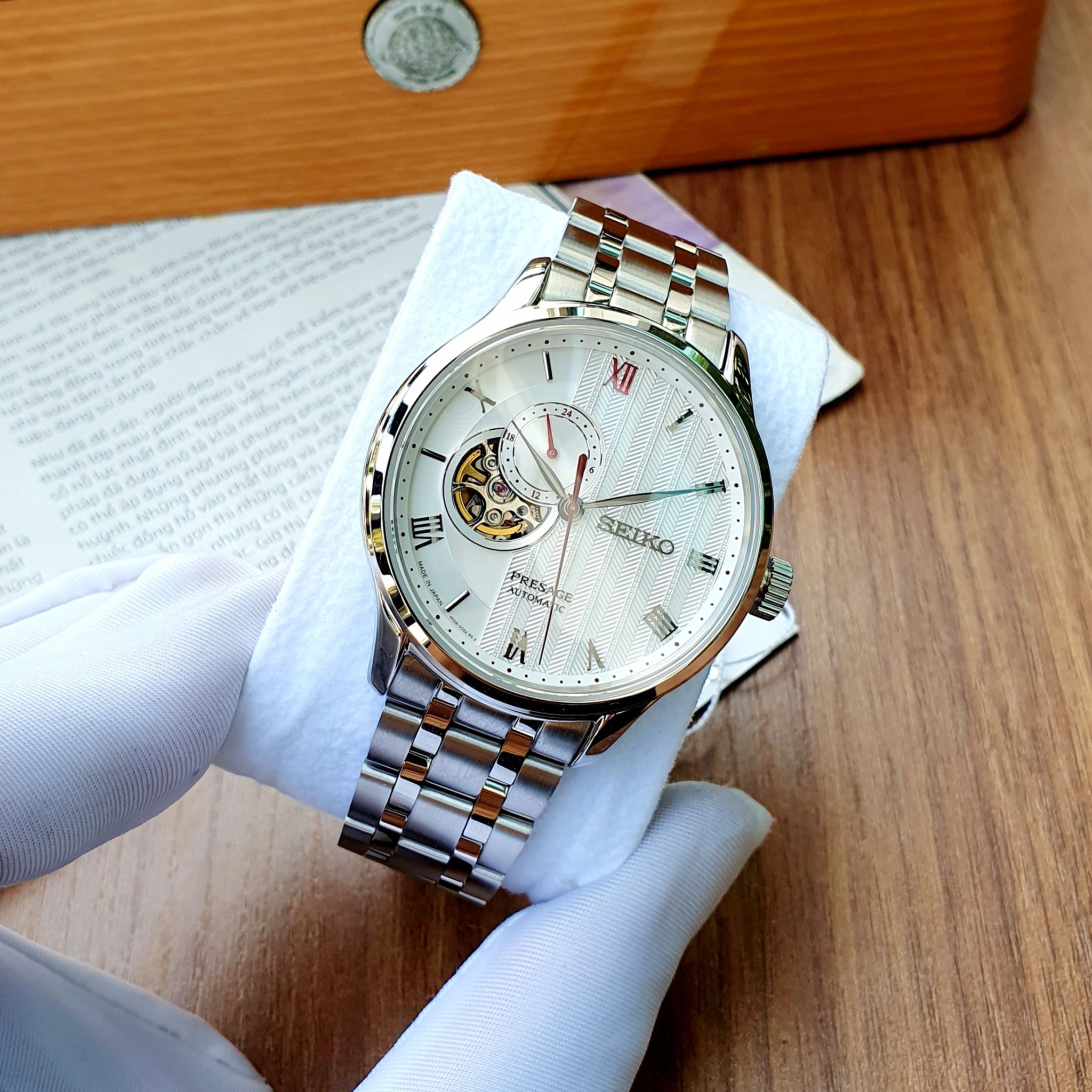 Seiko Presage SSA443J1 - Đồng Hồ Nam - Chính Hãng Giá Tốt – PhongWatch