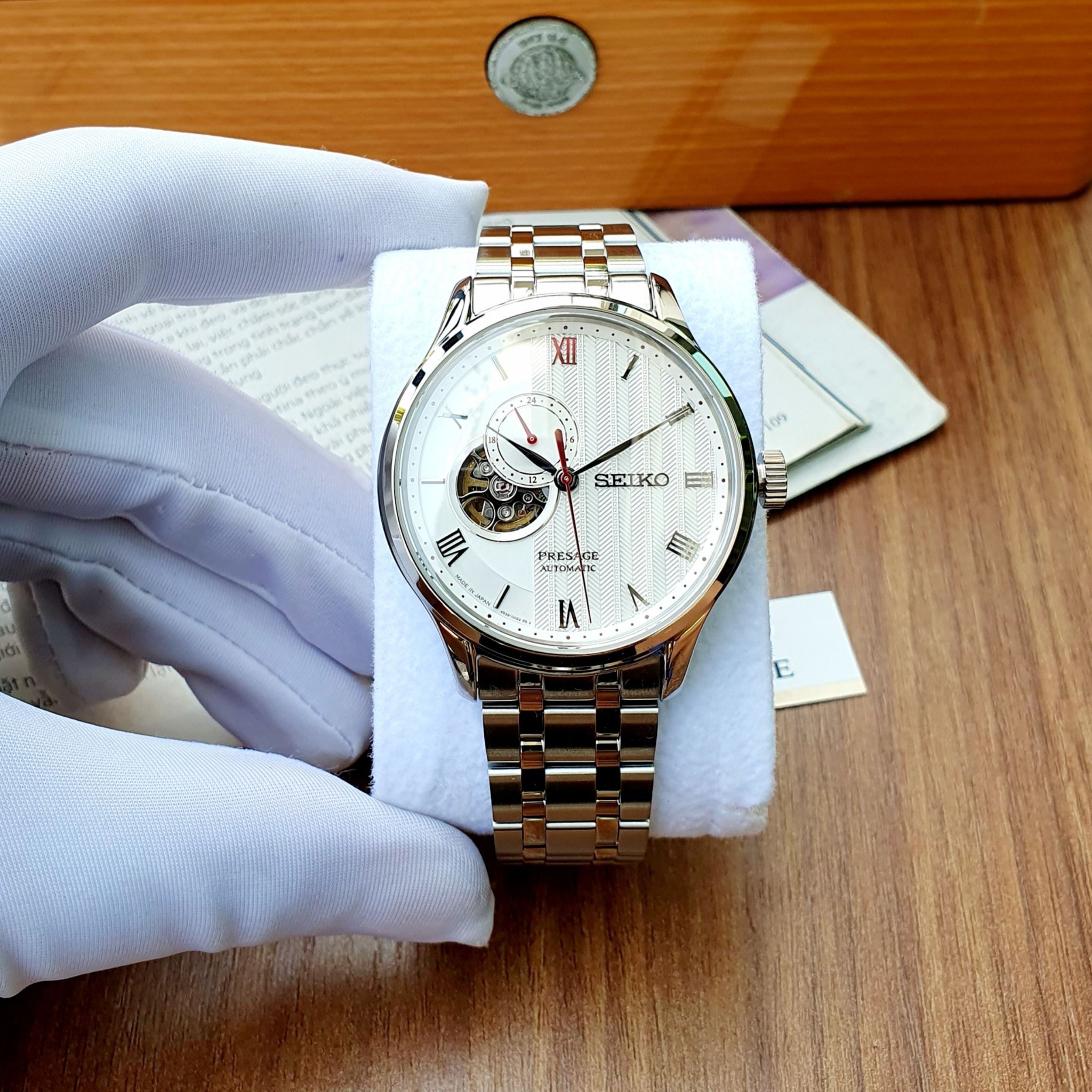 Seiko Presage SSA443J1 - Đồng Hồ Nam - Chính Hãng Giá Tốt – PhongWatch