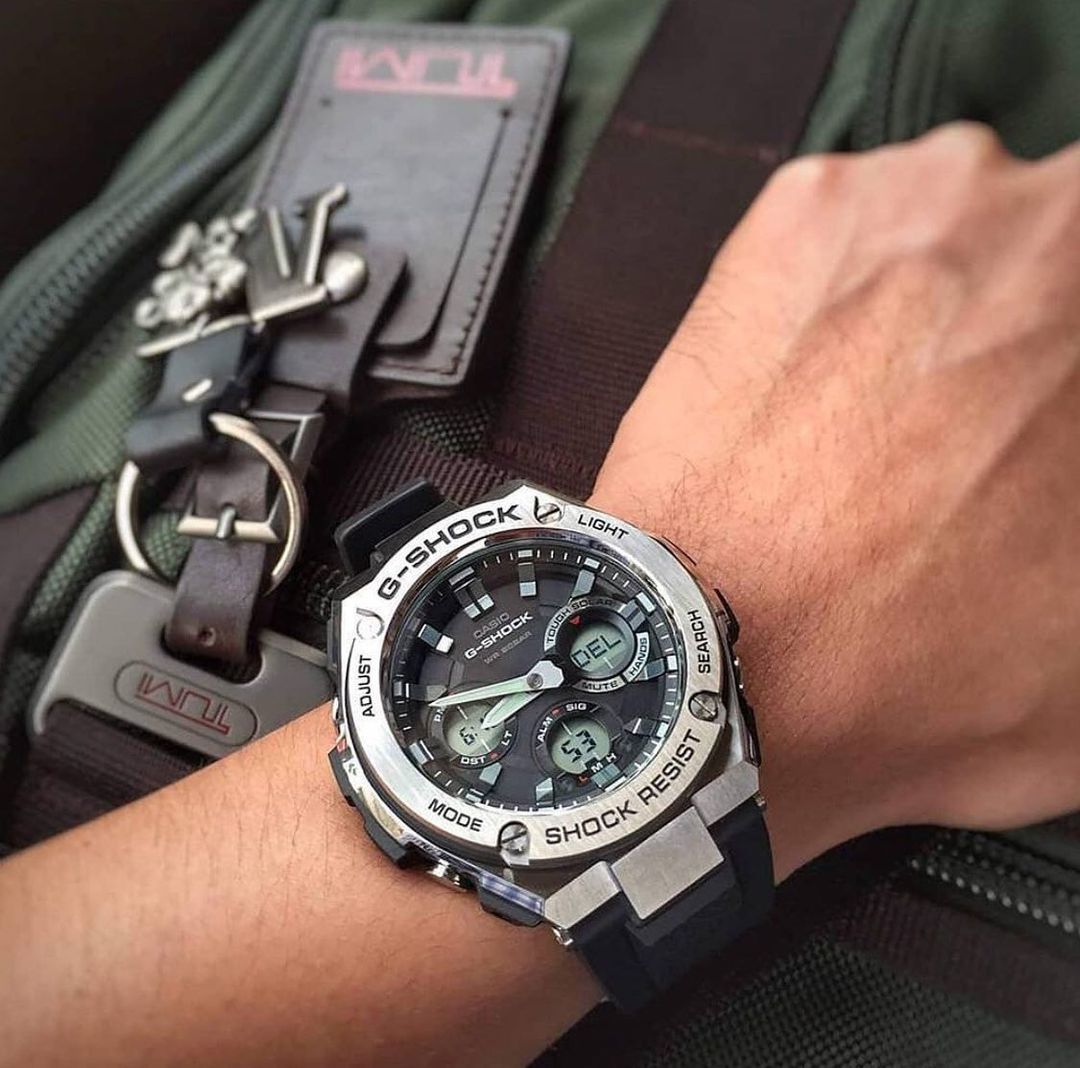 Casio G-Shock GST-S110-1ADR - Đồng Hồ Nam - Chính Hãng Giá Tốt – PhongWatch