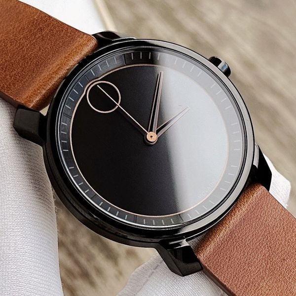 Movado Bold 3600489 Cognac Men's Watch 41mm - Đồng Hồ Nam – PhongWatch