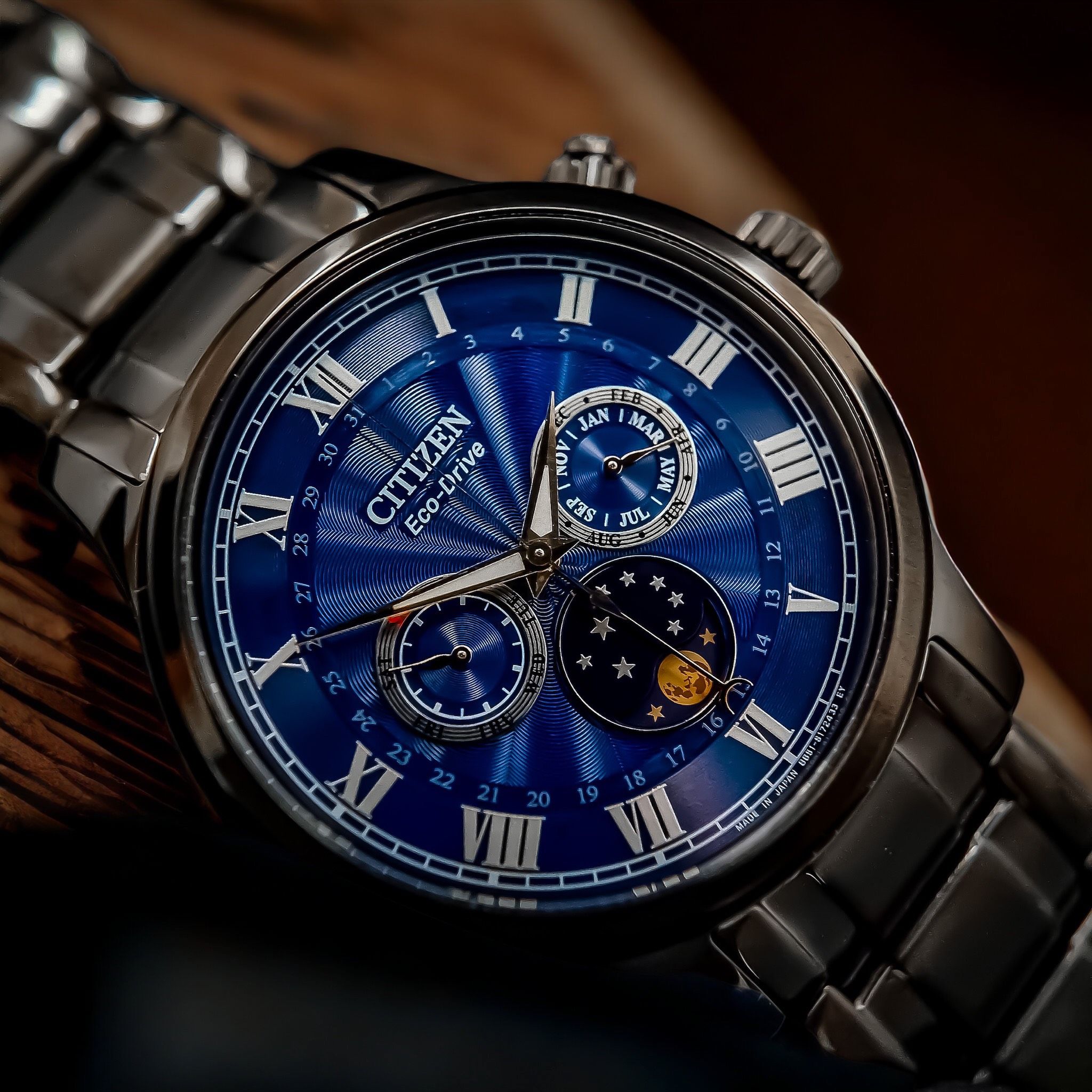 Citizen Eco-Drive AP1055-87L MoonPhase - Đồng Hồ Nam – PhongWatch