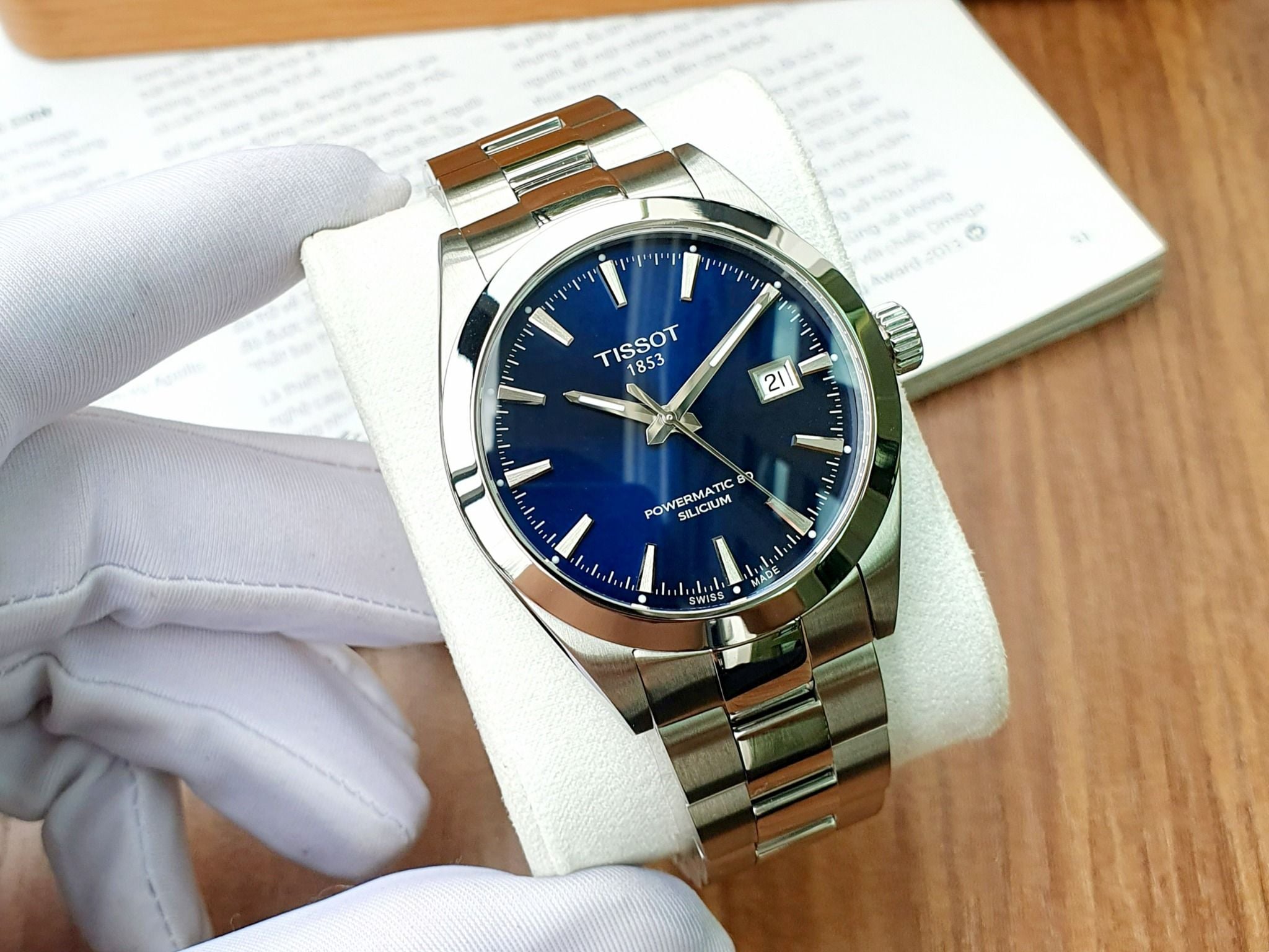 Tissot Gentleman Powermatic 80 Silicium T127.407.11.041.00 ( T12740711 – PhongWatch