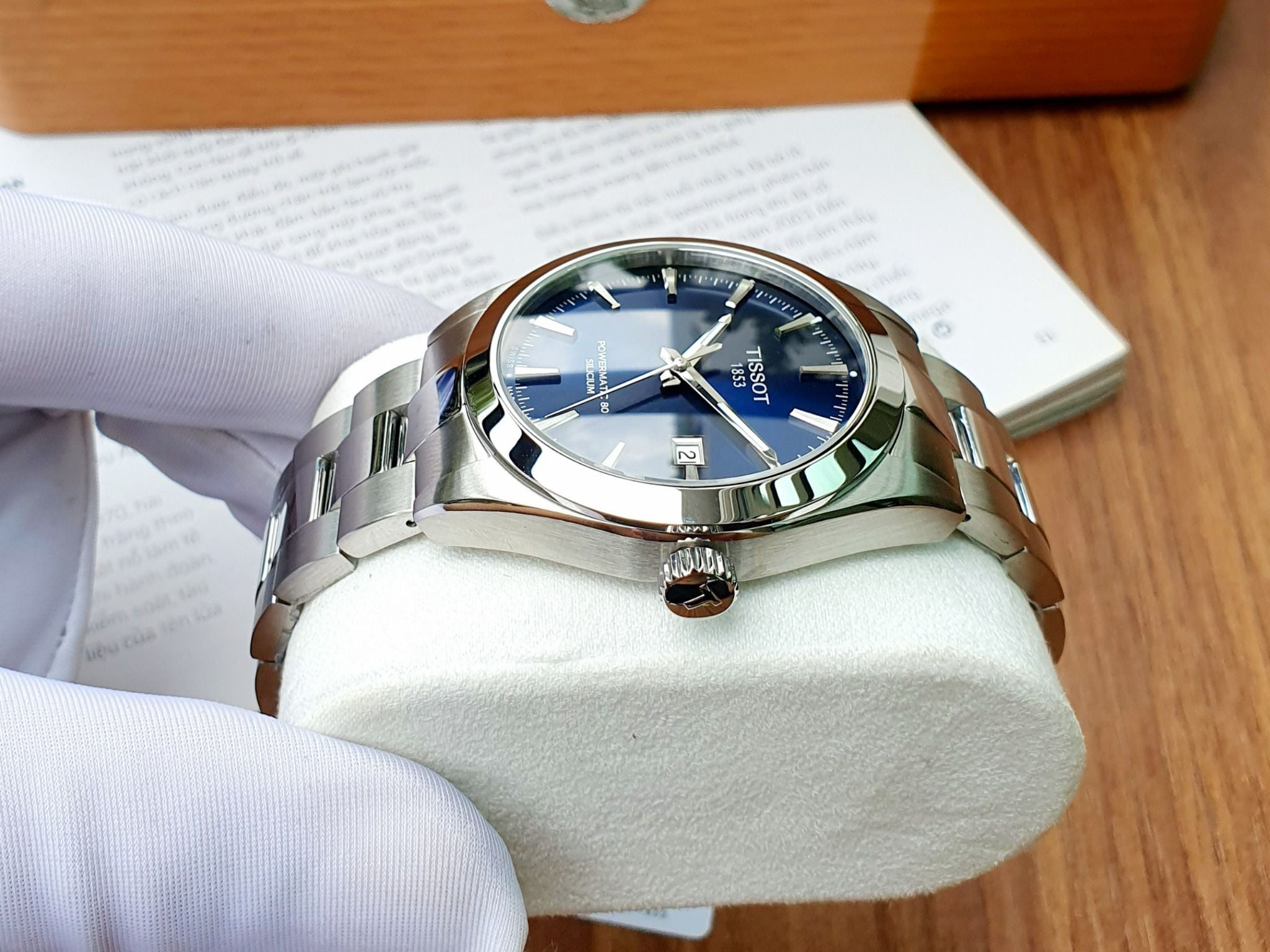 Tissot Gentleman Powermatic 80 Silicium T127.407.11.041.00 ( T12740711 – PhongWatch