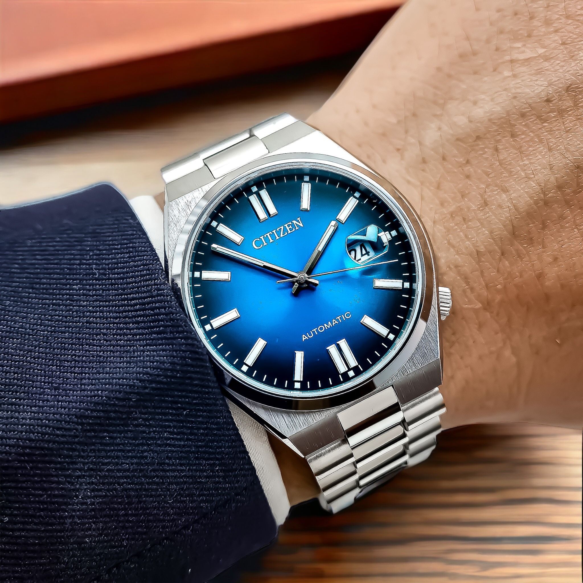 Citizen Automatic NJ0151-88X Tsuyosa - Đồng Hồ Nam- Chính Hãng Giá Tốt – PhongWatch