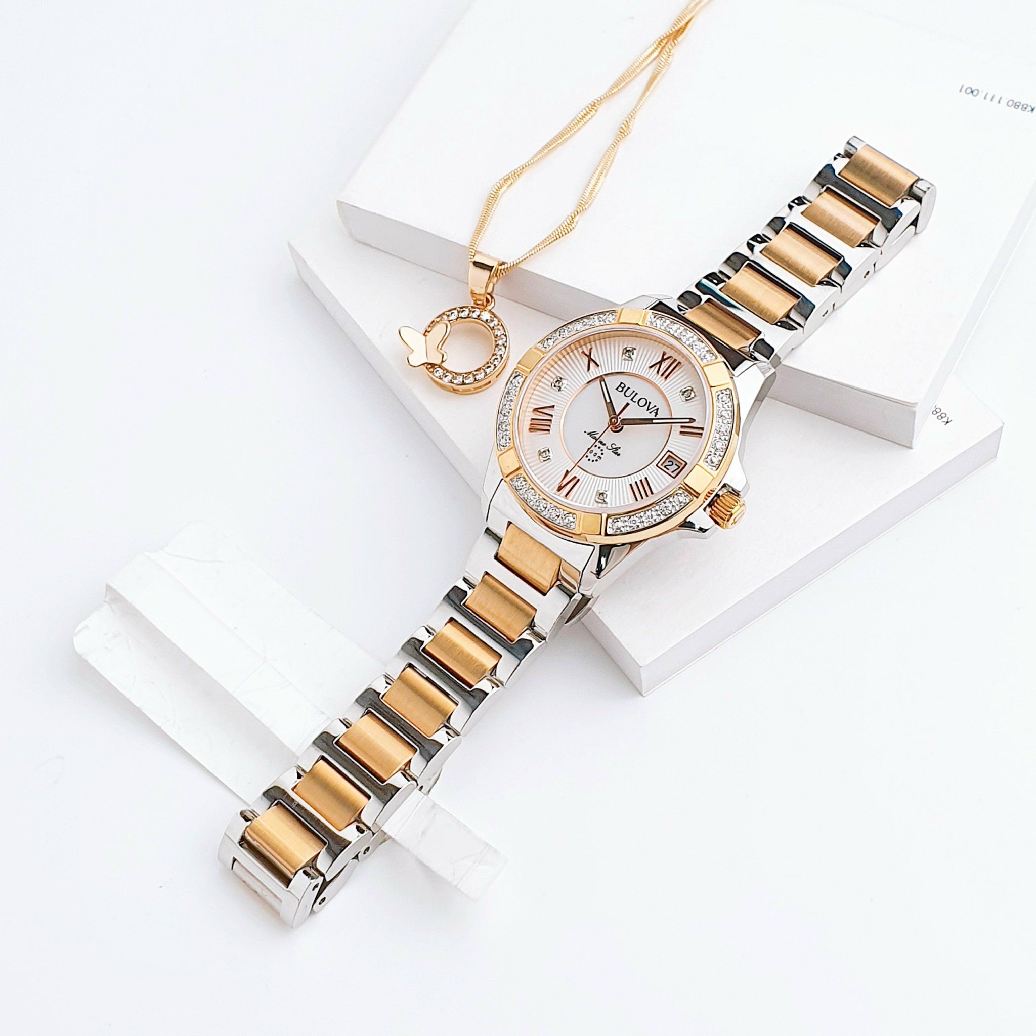 Bulova Quartz 98R234 Marine Star - Đồng Hồ Nữ - Chính Hãng Giá Tốt ...