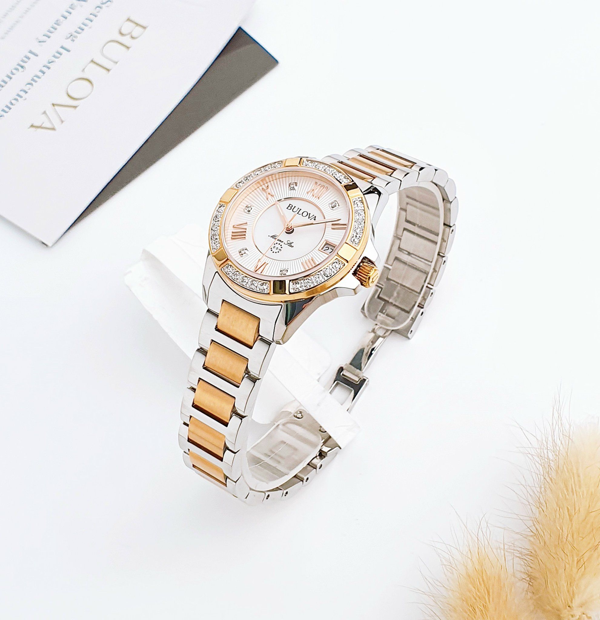 Bulova Quartz 98R234 Marine Star - Đồng Hồ Nữ - Chính Hãng Giá Tốt ...