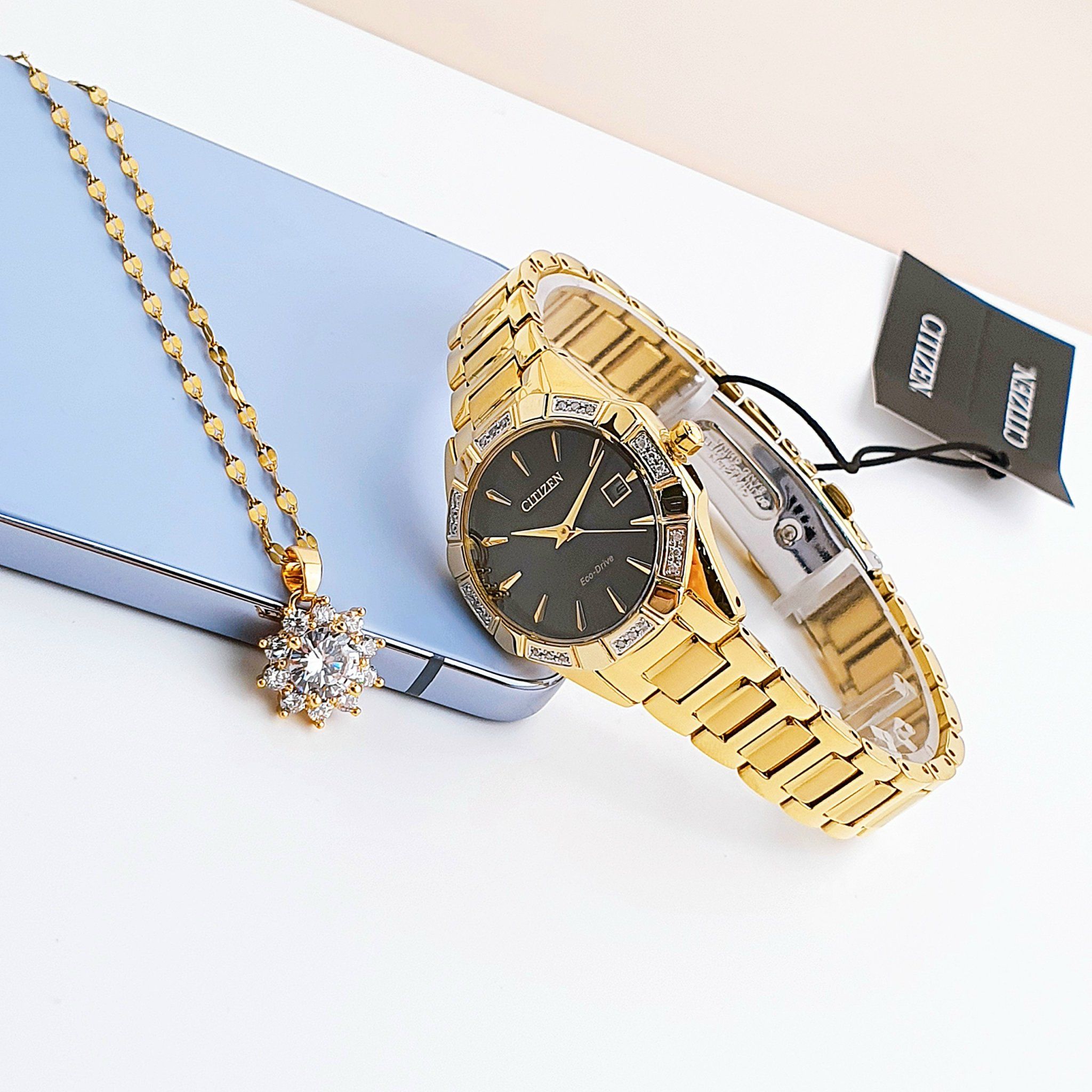 Citizen Eco-Drive EW2652-55E - Đồng Hồ Nữ - Chính Hãng Giá Tốt – PhongWatch