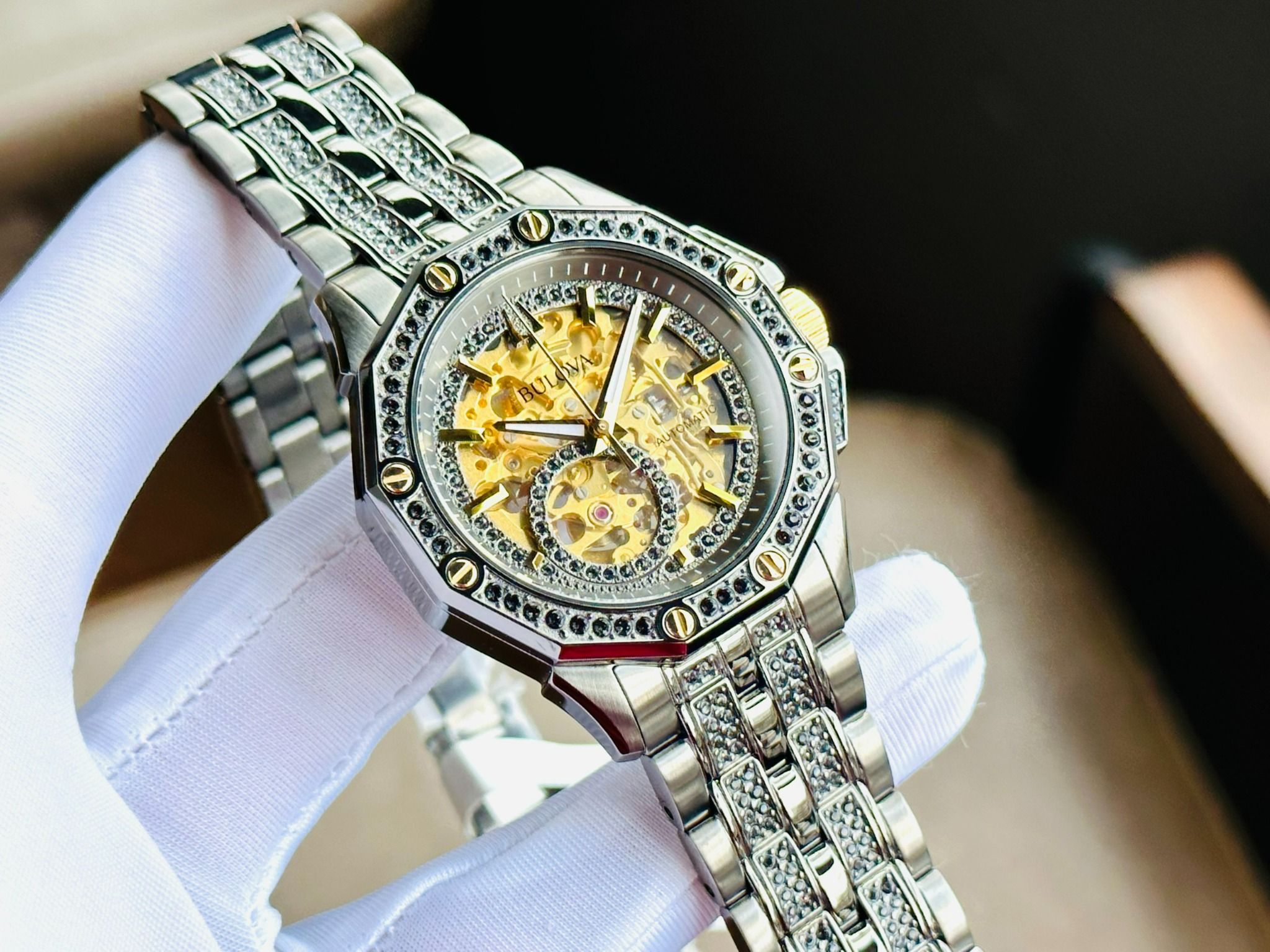 Bulova Octava Automatic 98A293 - Đồng Hồ Nam – PhongWatch