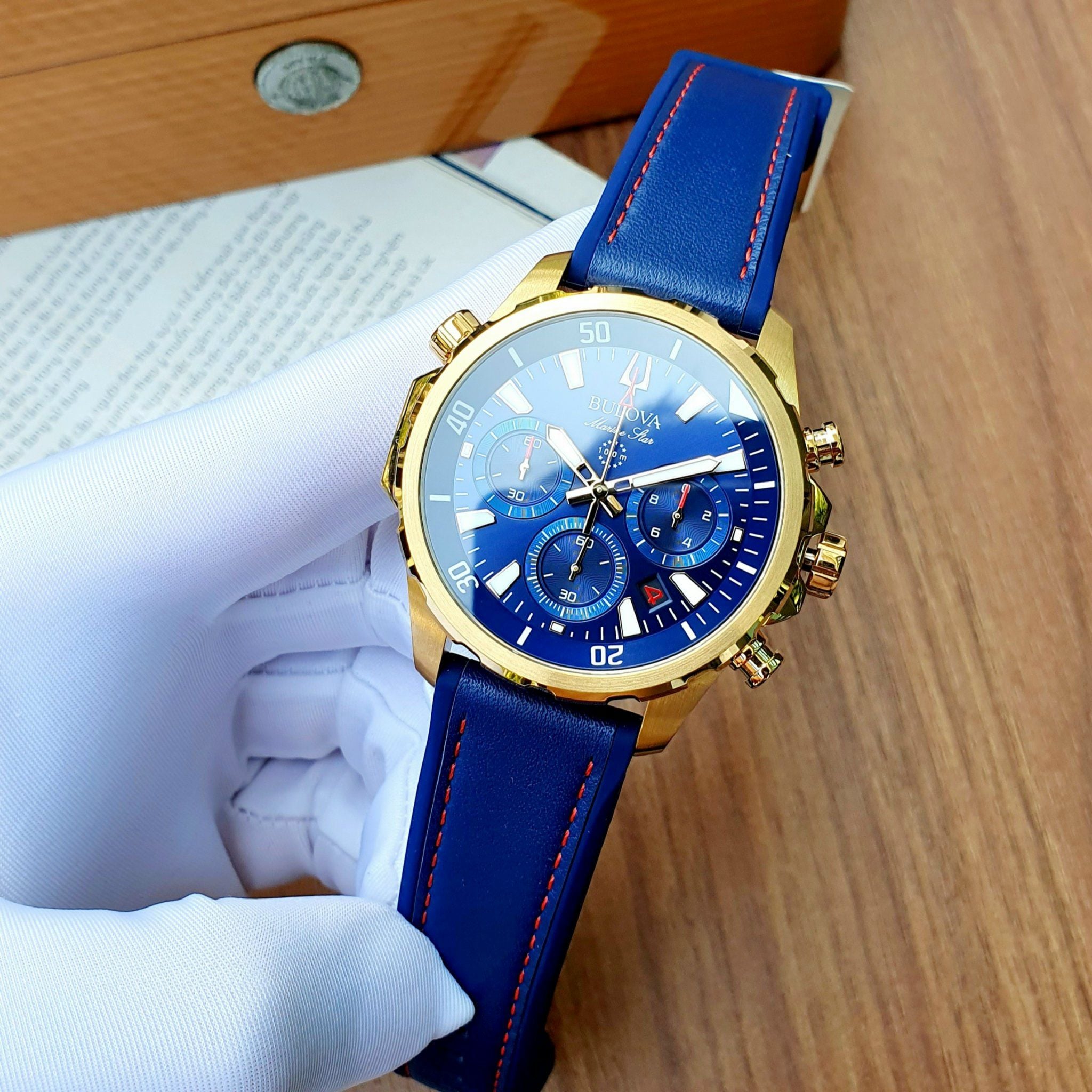 Bulova Marine Star 97B168 - Đồng Hồ Nam - Chính Hãng Giá Tốt – PhongWatch