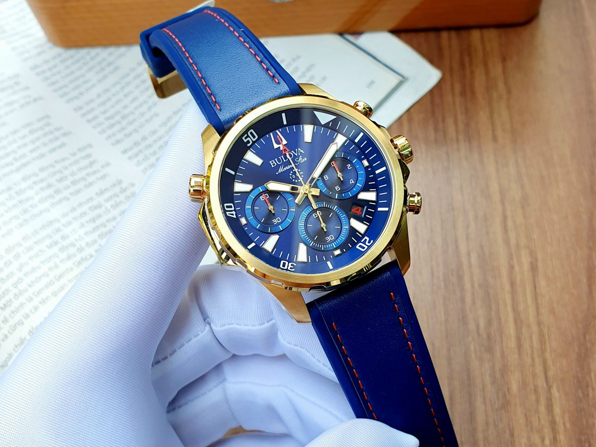 Bulova Marine Star 97B168 - Đồng Hồ Nam - Chính Hãng Giá Tốt – PhongWatch