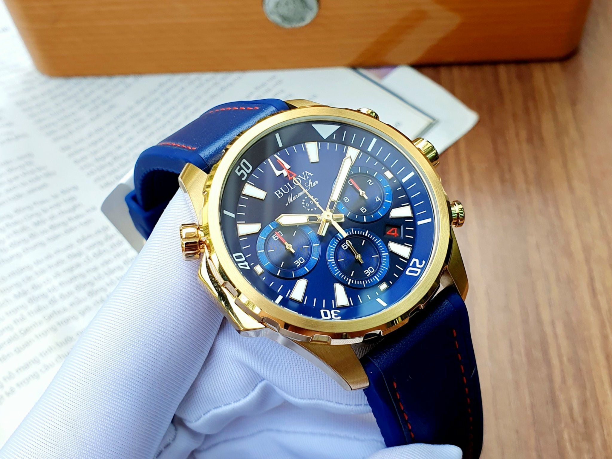 Bulova Marine Star 97B168 - Đồng Hồ Nam - Chính Hãng Giá Tốt – PhongWatch