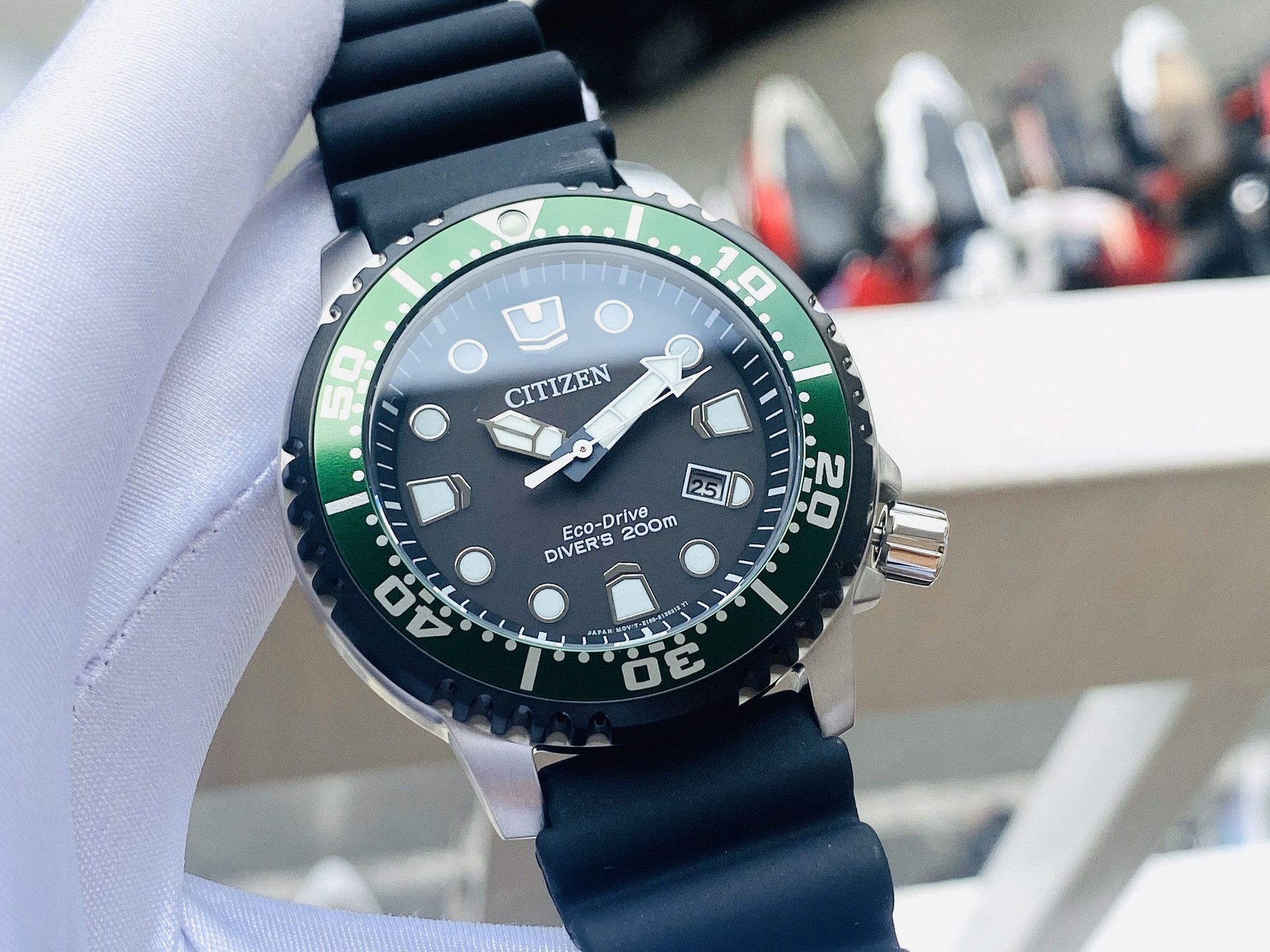 Citizen Eco-Drive BN0155-08E Promaster Professional Diver Watch ( BN01 ...