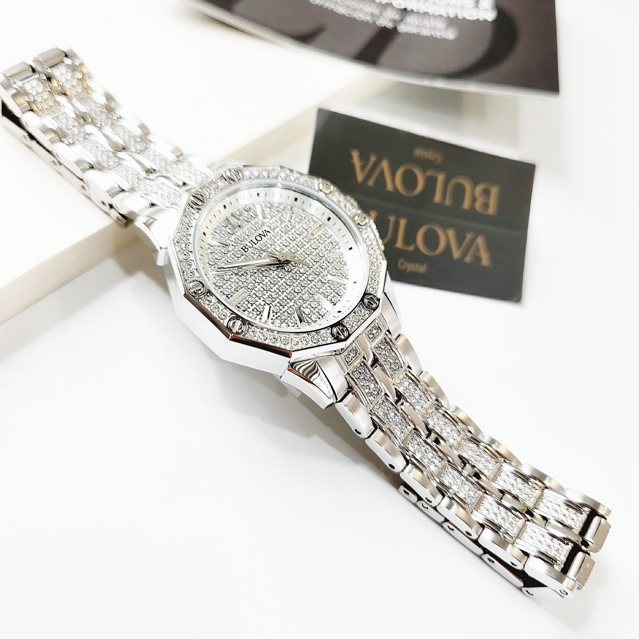 Bulova Quartz 96L305 Crystal Octava Model - Đồng Hồ Nữ – PhongWatch