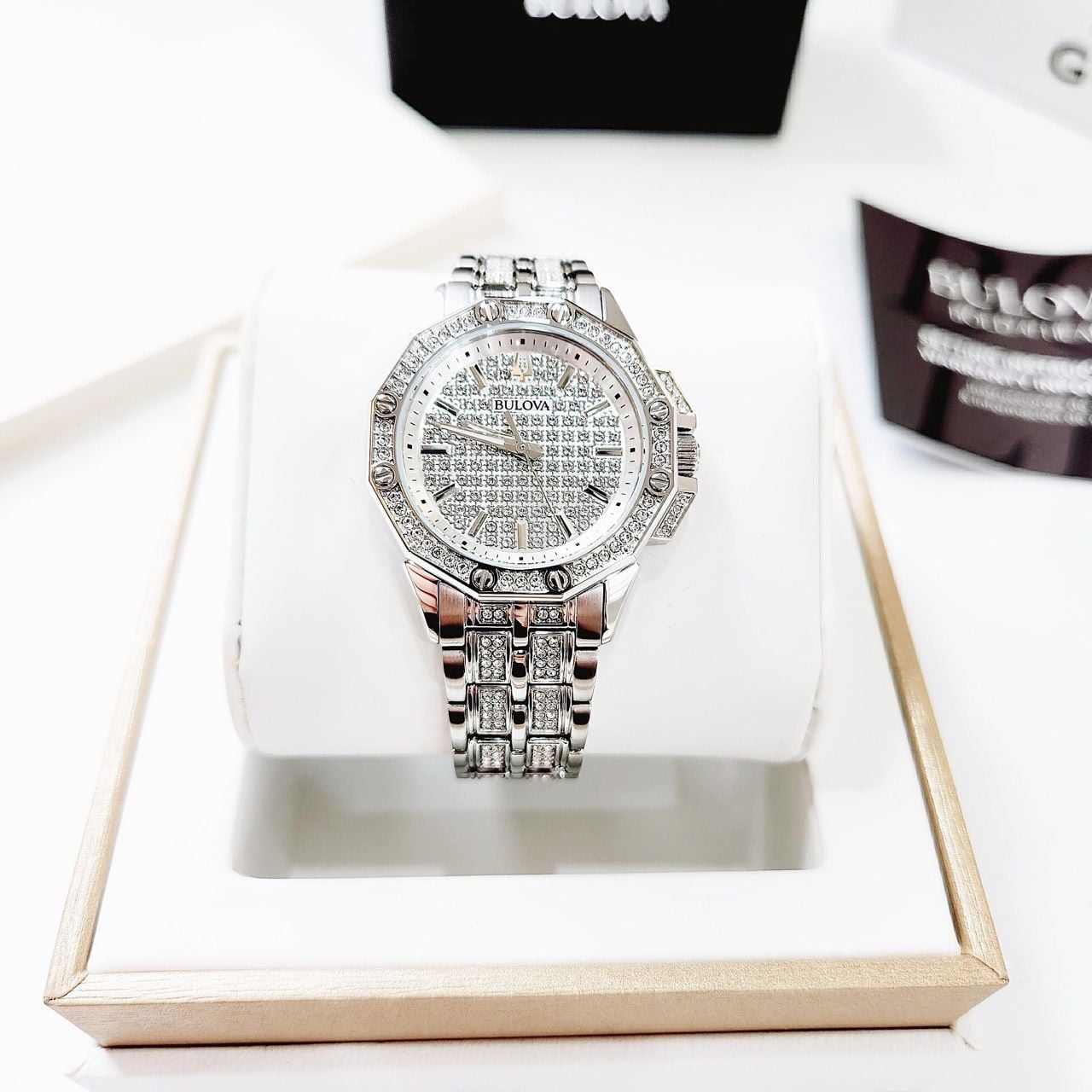 Bulova Quartz 96L305 Crystal Octava Model - Đồng Hồ Nữ – PhongWatch