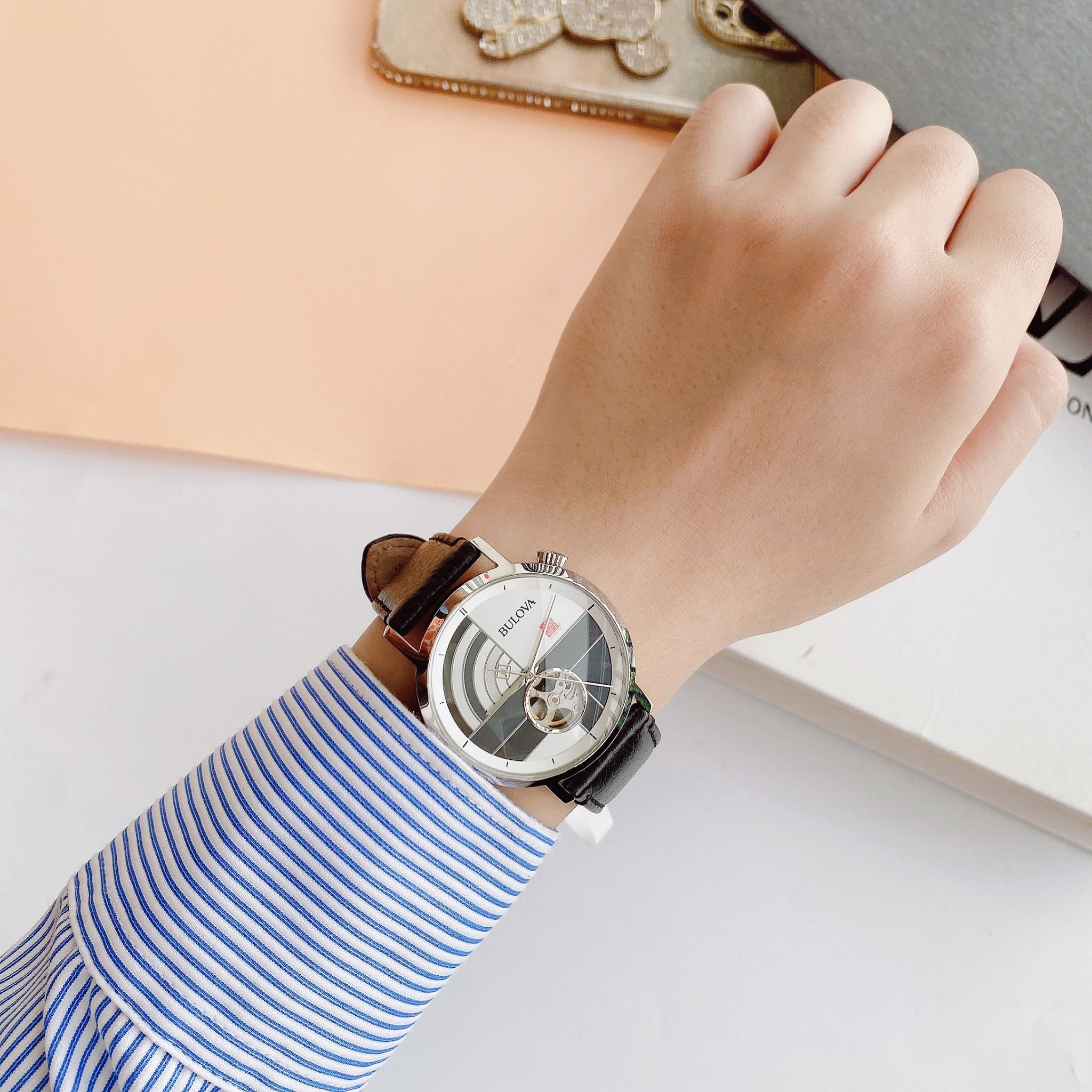 Bulova Automatic 96A248 The Oculus Automatic Watch - Đồng Hồ Nam - Chí ...