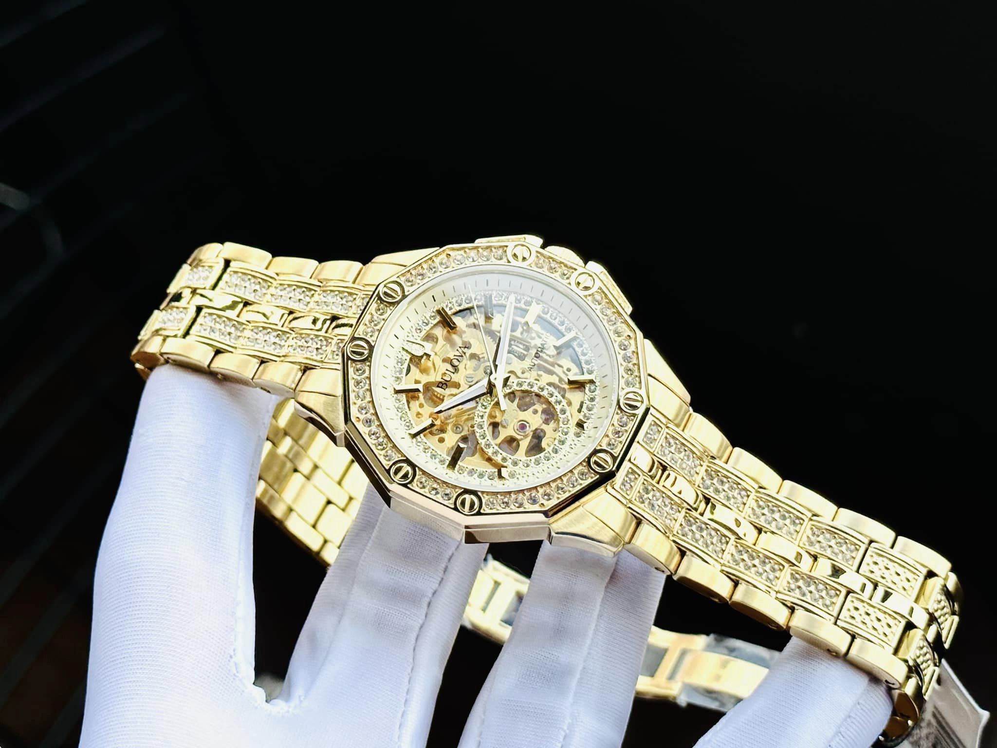 Bulova Automatic 98A292 Crystal Octava Watch - Đồng Hồ Nam – PhongWatch