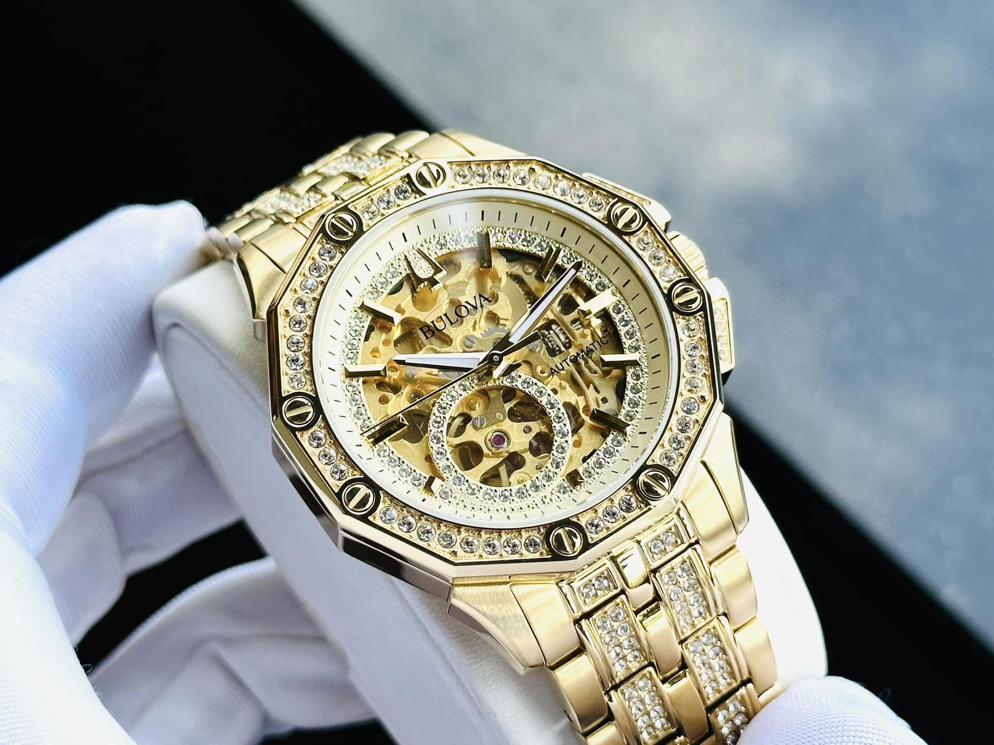 Bulova Automatic 98A292 Crystal Octava Watch - Đồng Hồ Nam – PhongWatch