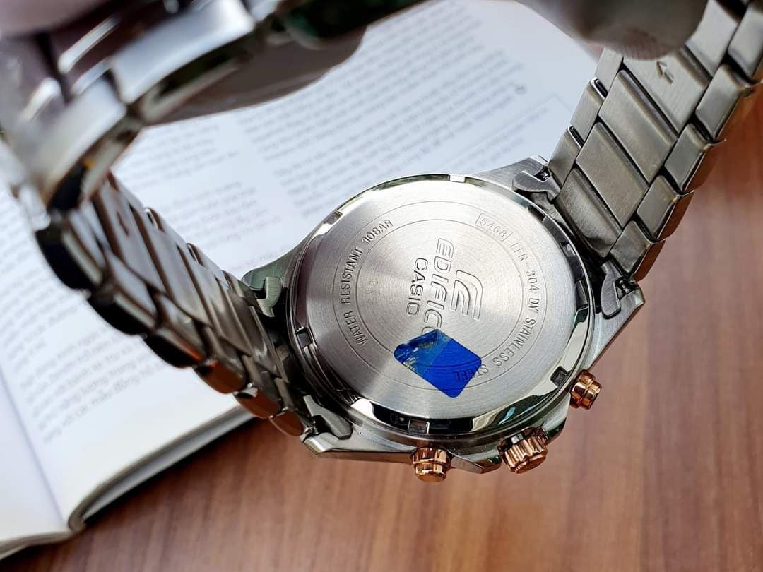 Casio Quartz EFR-304PG Edifice World Time ( EFR304PG ) - Đồng Hồ Nam ...