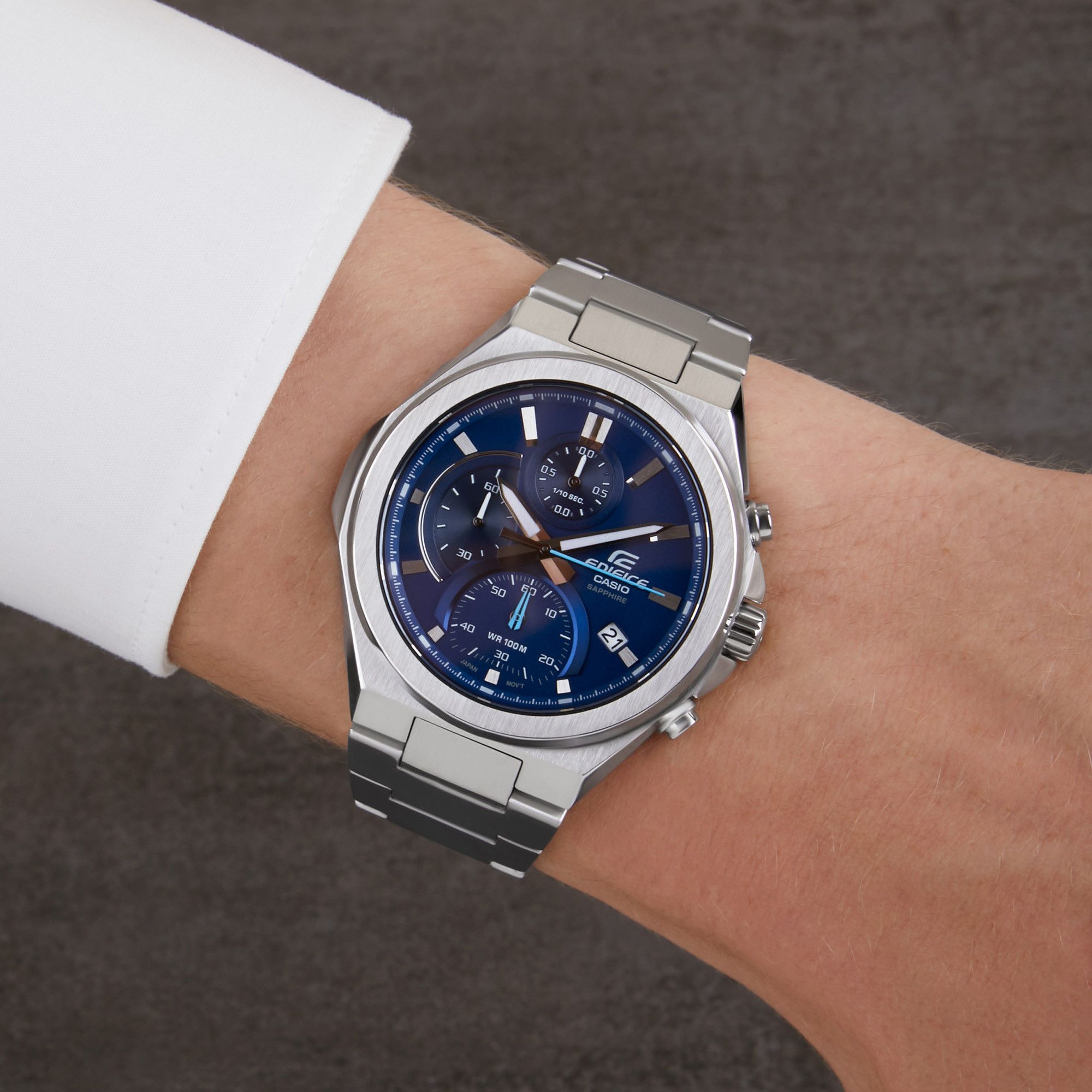 Casio Edifice Quartz EFB-700D-2A ( EFB700D2A ) - Đồng Hồ Nam – PhongWatch