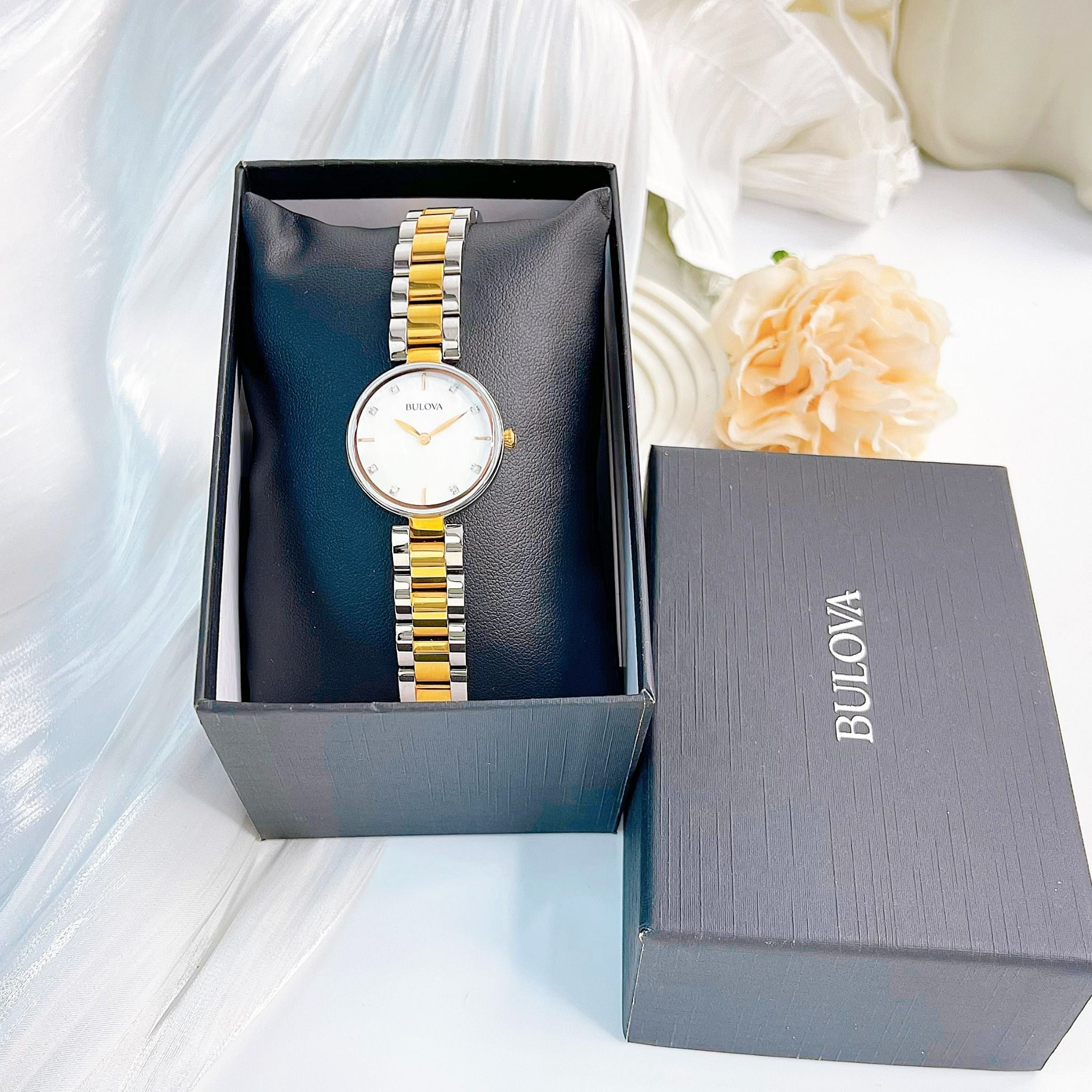 Bulova Quartz 98L226 - Đồng Hồ Nữ - Chính Hãng Giá Tốt – PhongWatch