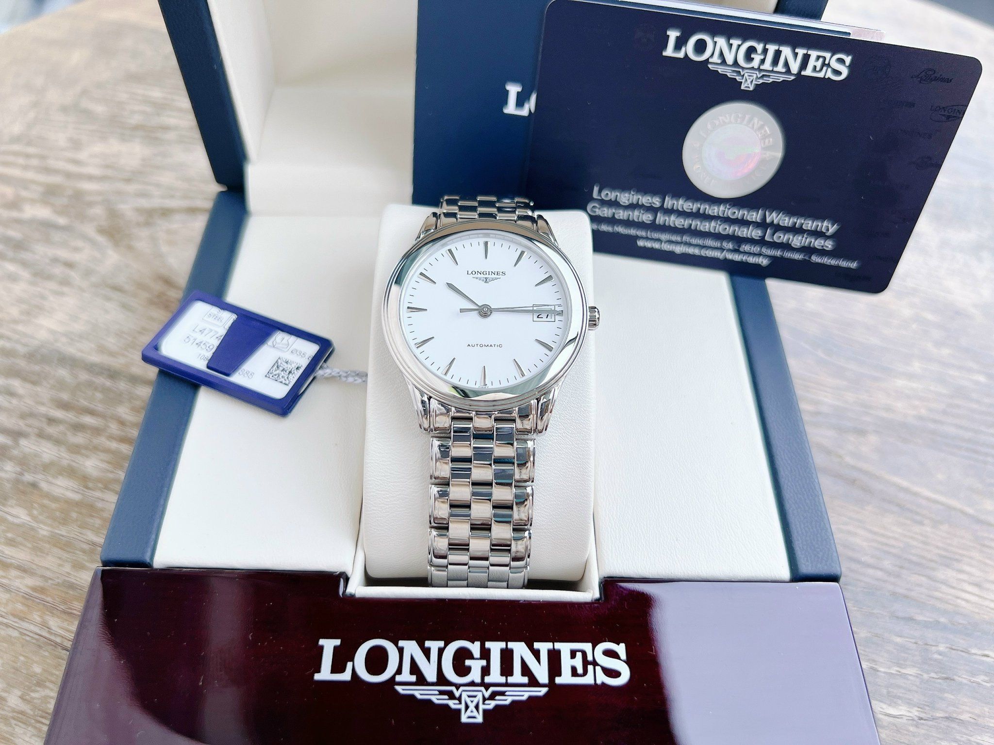 Longines Flapship Automatic L4.774.4.12.6 ( L47744126 ) - Đồng Hồ Nam ...
