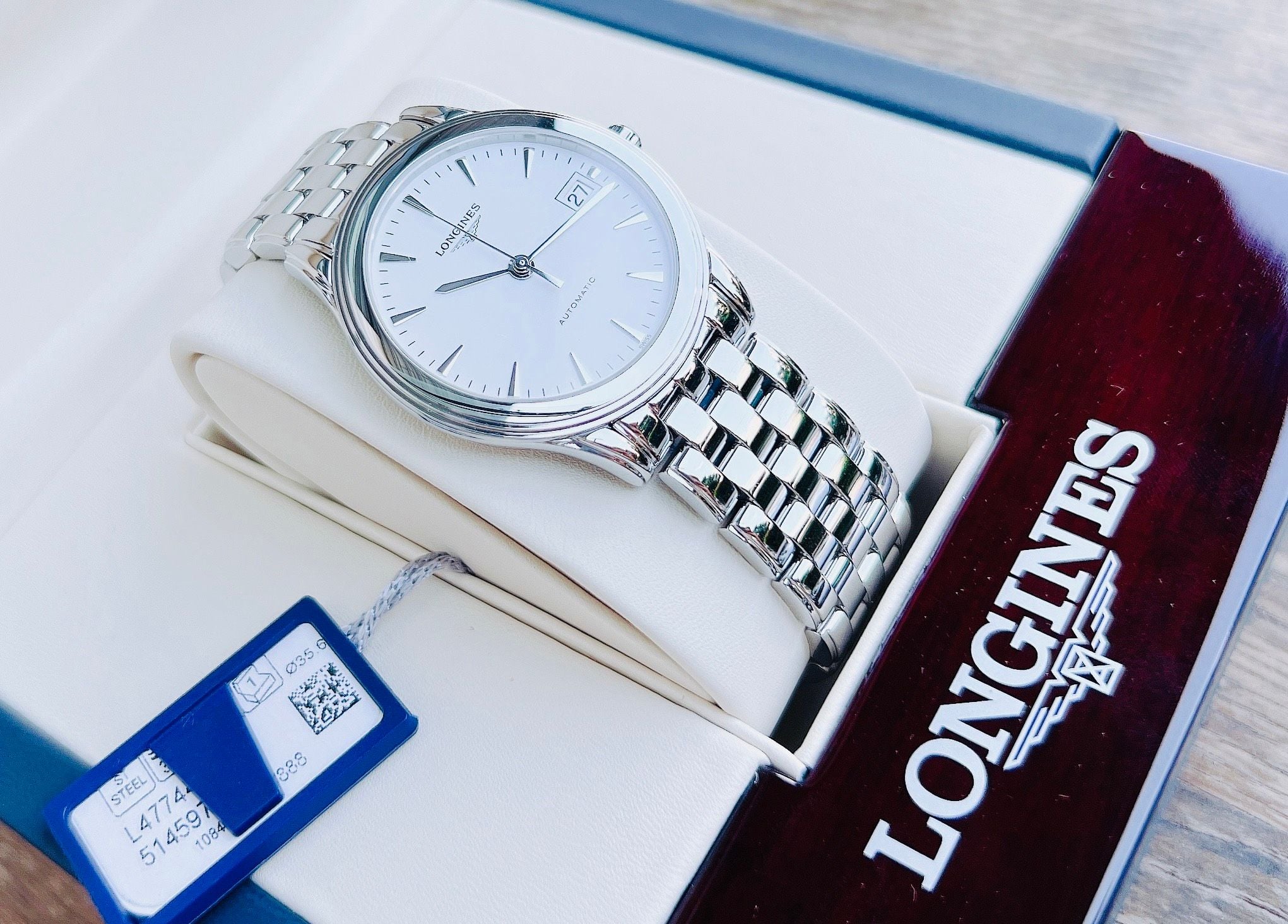 Longines Flapship Automatic L4.774.4.12.6 ( L47744126 ) - Đồng Hồ Nam ...